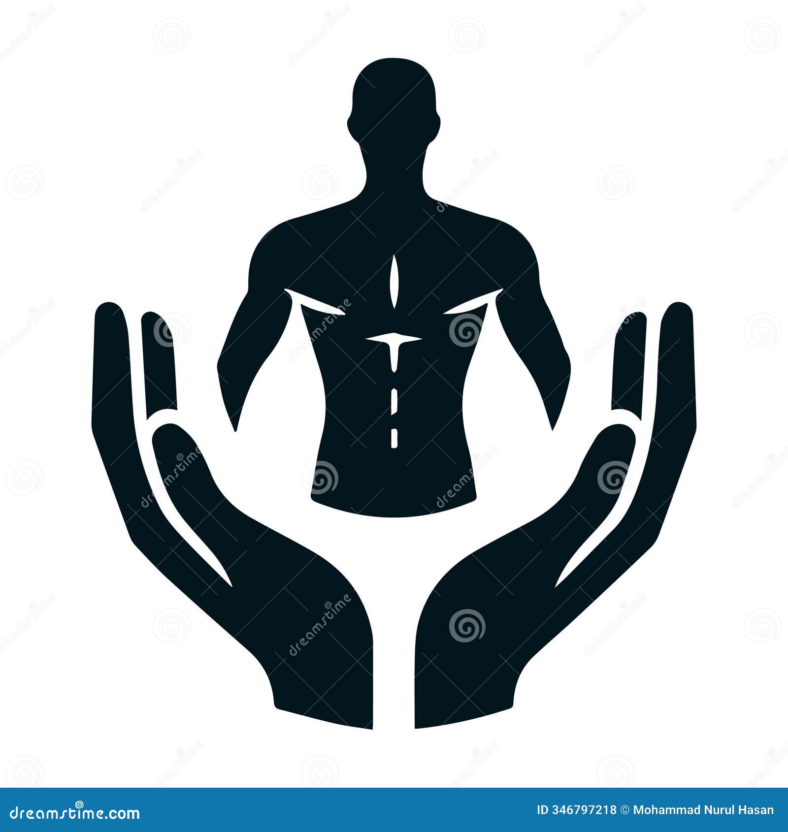 Human Figure Icon Vector Illustration. Stock Illustration ...