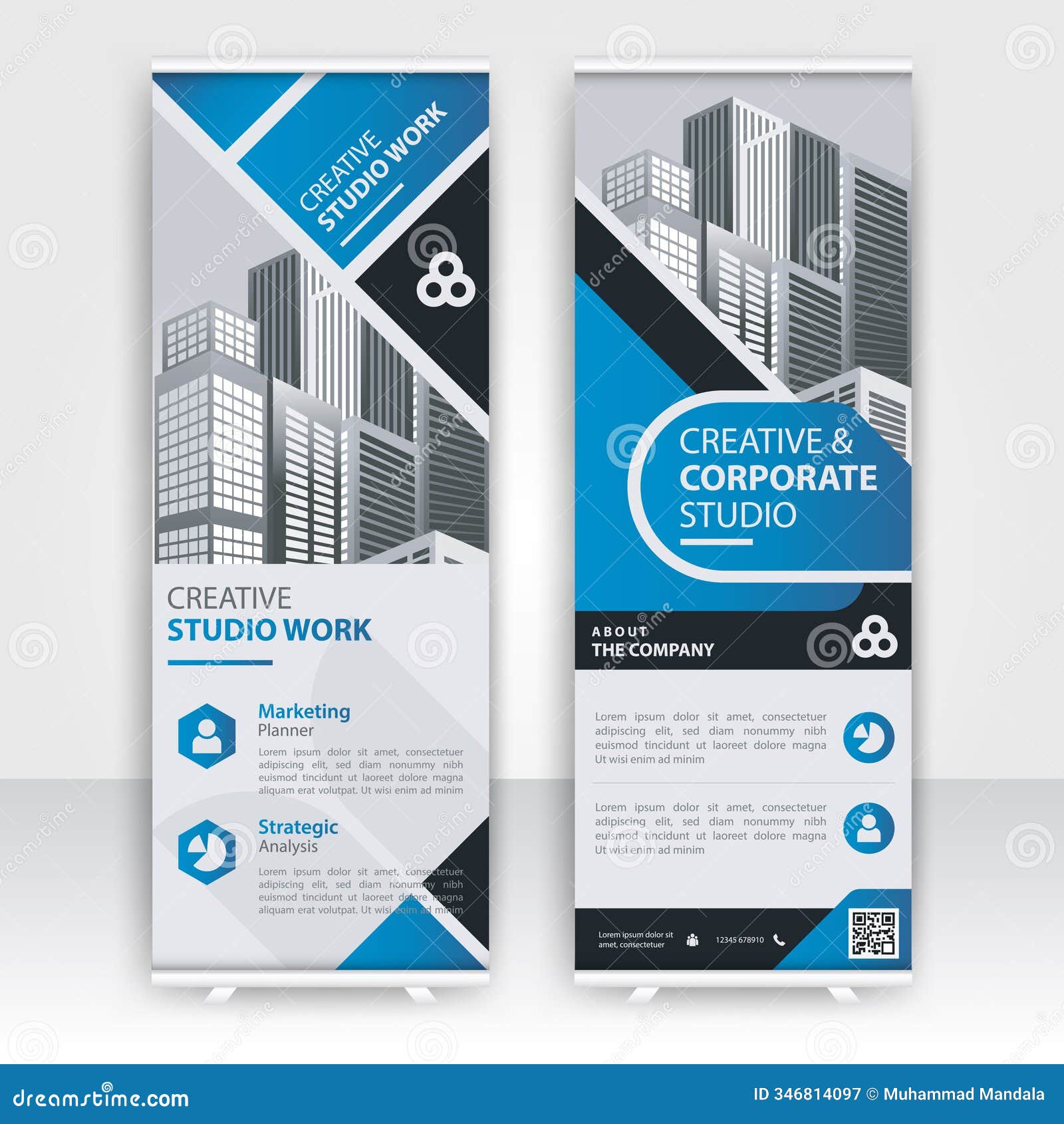 Business Growth Banner Design Featuring Creative and Strategic Analysis ...