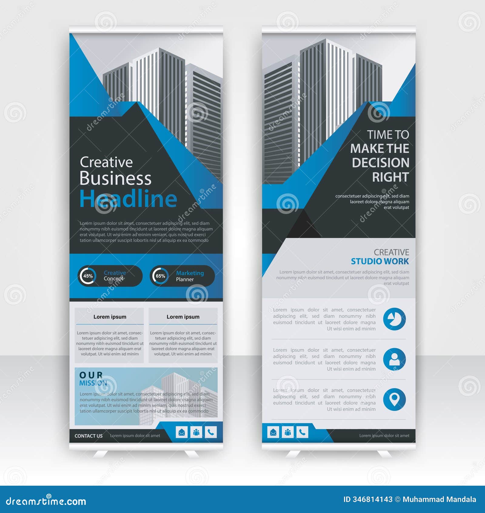 Modern Business Display Featuring Sleek Design Elements and Informative ...
