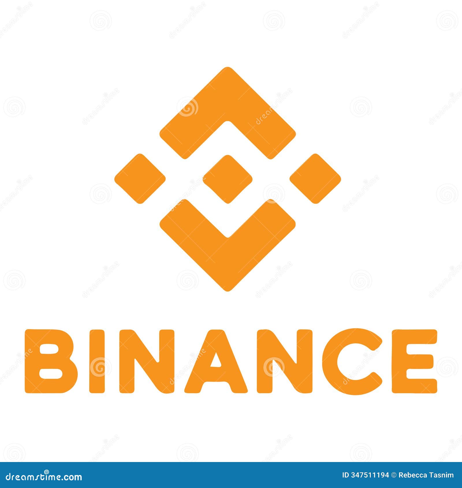 Binance Symbol Cryptocurrency. BNB Symbol Logo Icon for Editorial ...