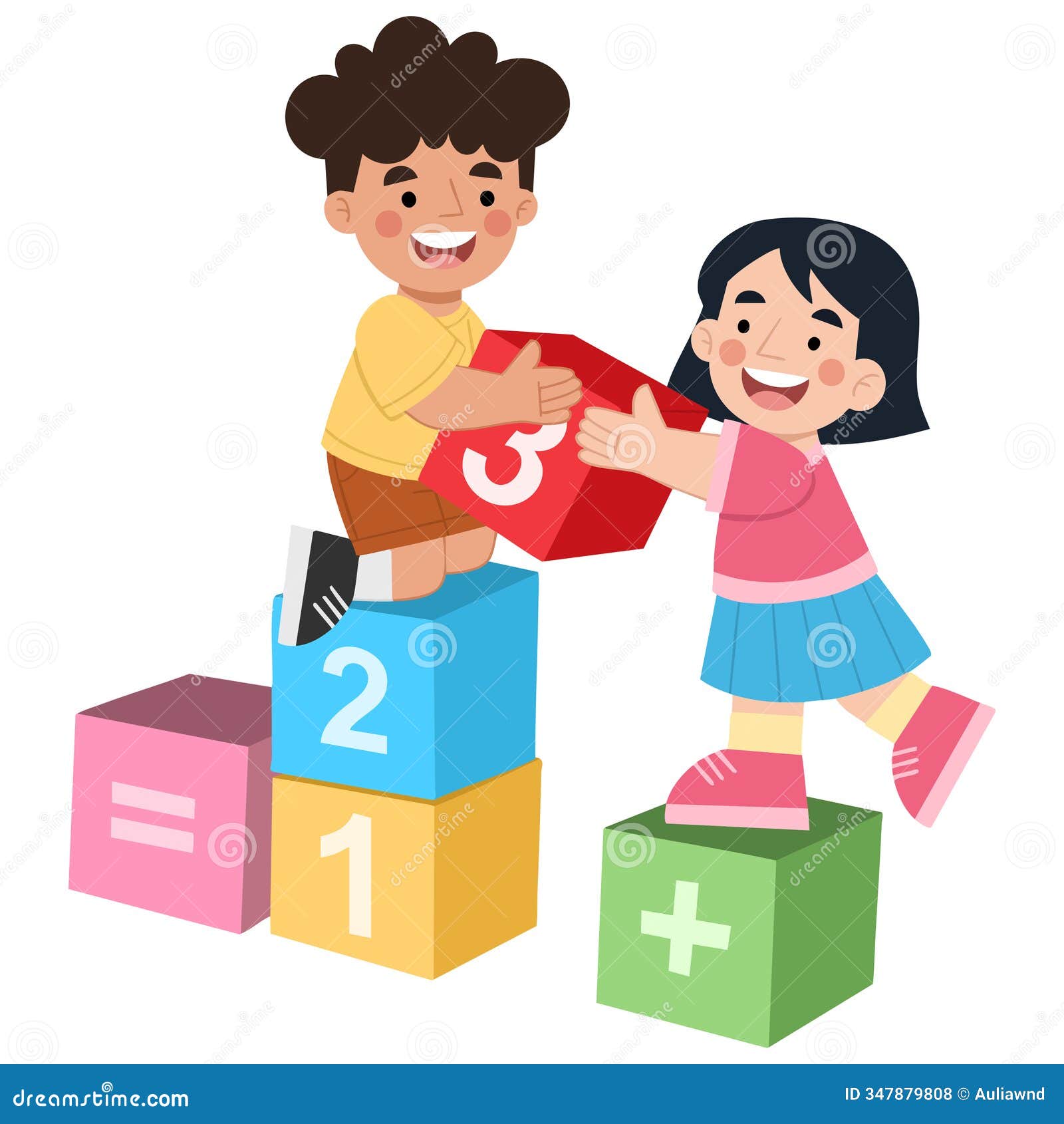 Number Blocks Icon Royalty-Free Stock Image | CartoonDealer.com #100517986