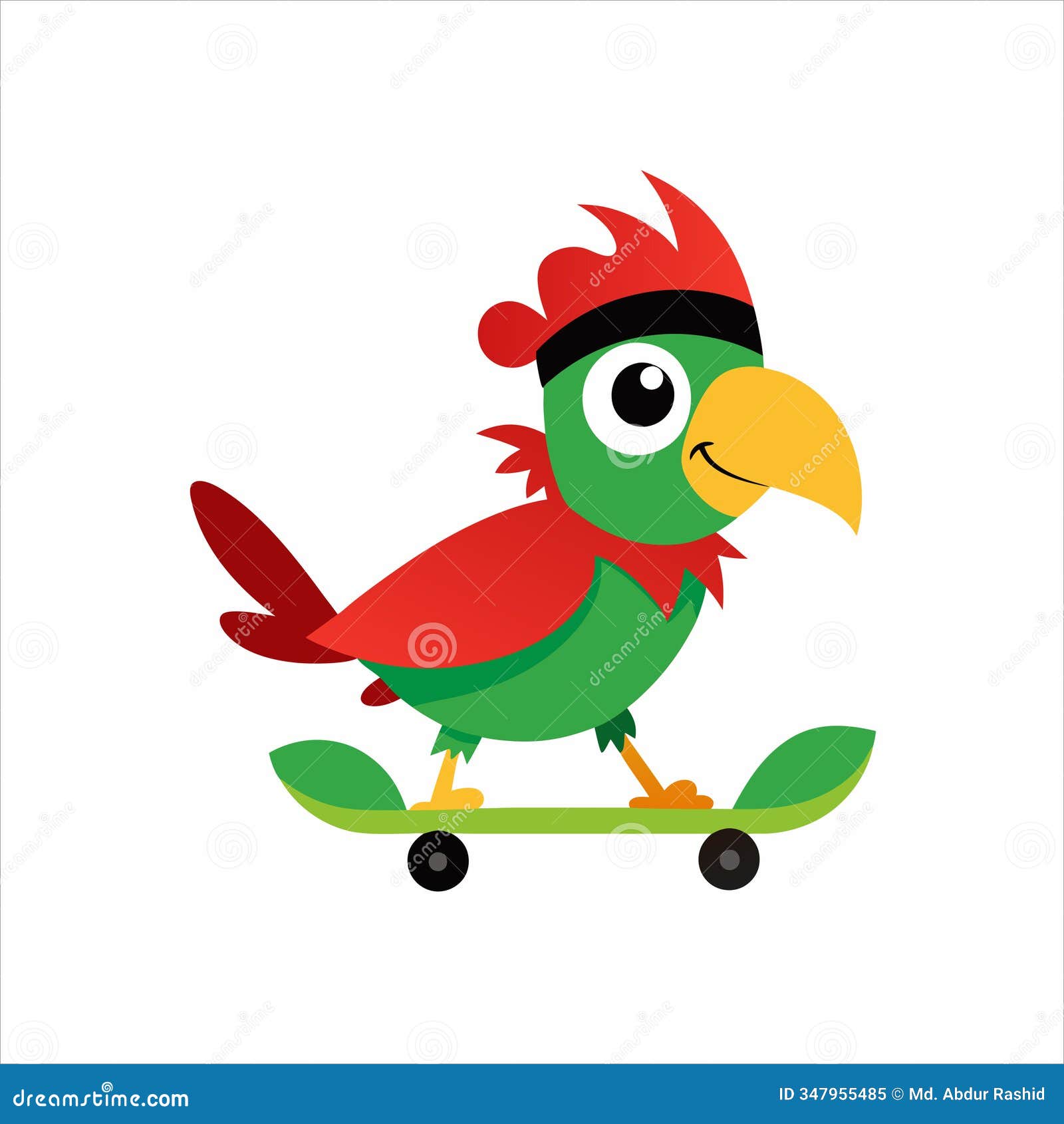 Pirate Riding Robot Crow Or Raven Vector Cartoon Illustration ...