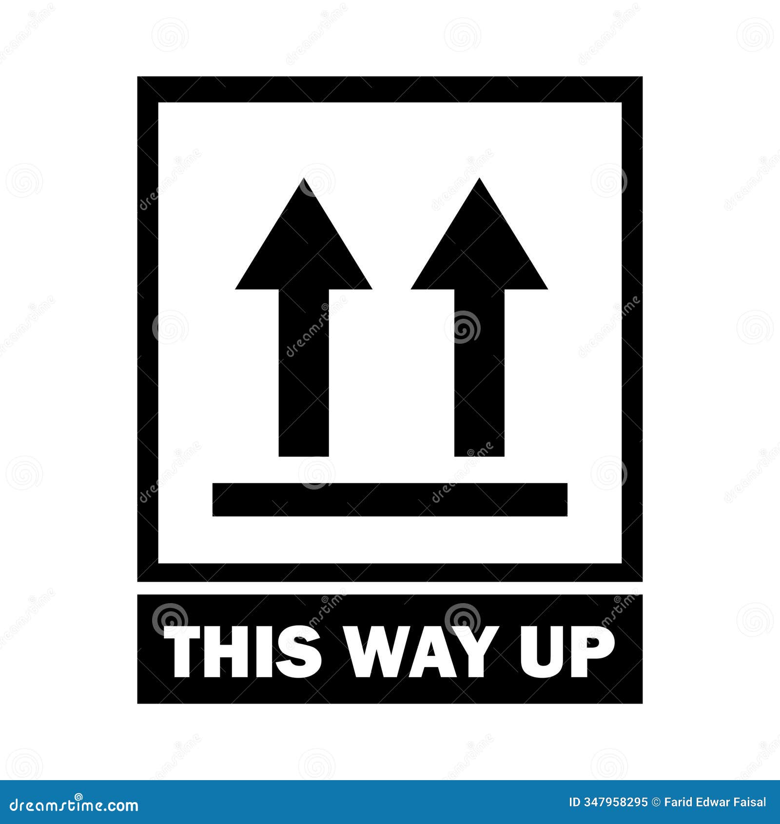 This side up stock illustration. Illustration of white - 347958295