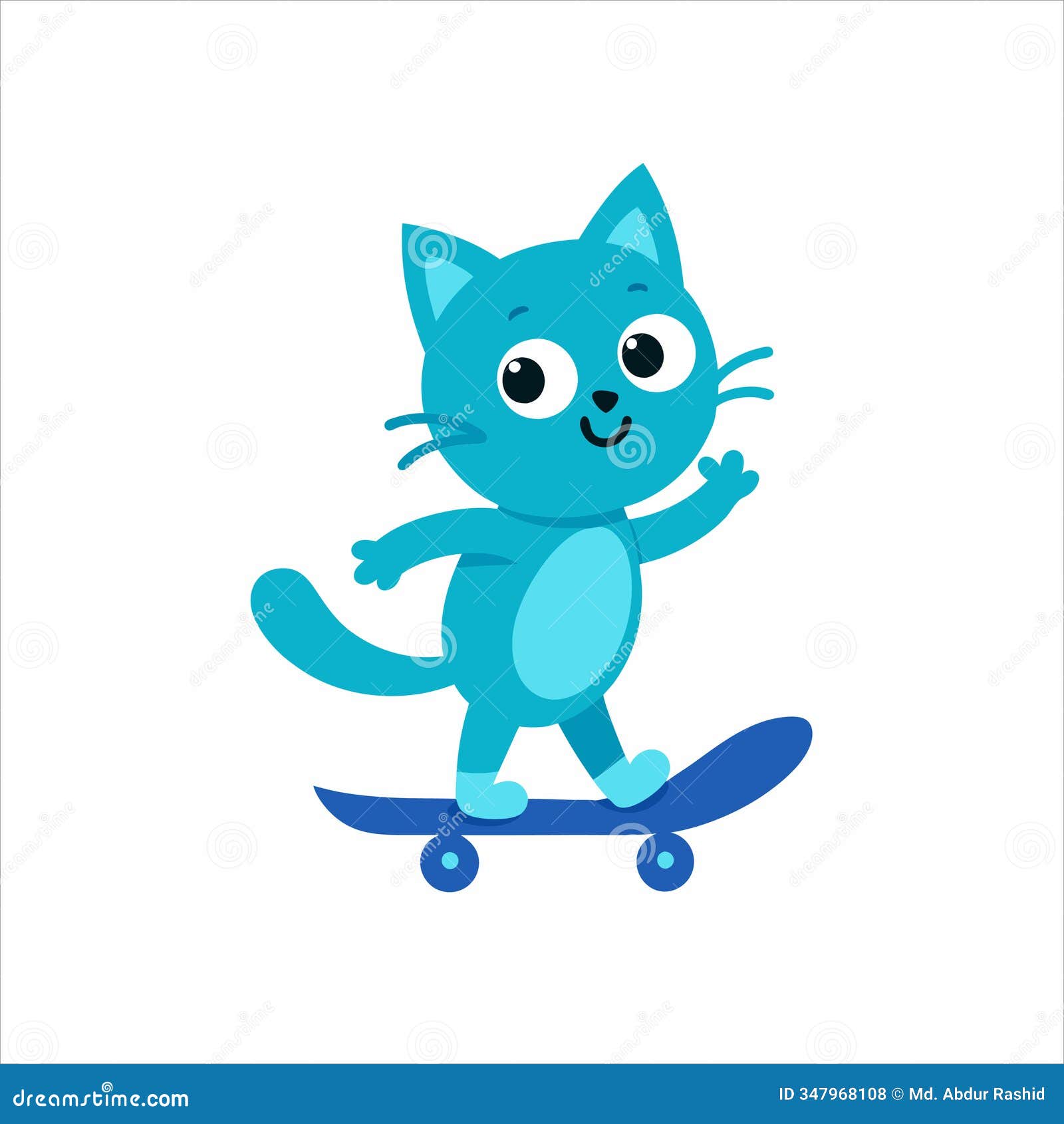 Cheeky Cat Vector Cartoon, Icon & Silhouette Designs | CartoonDealer ...