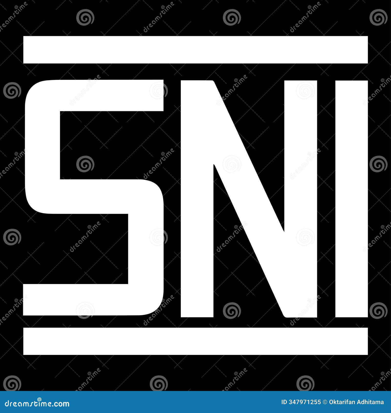 Indonesian National Standard Logo Isolated. Standar Nasional Indonesia ...