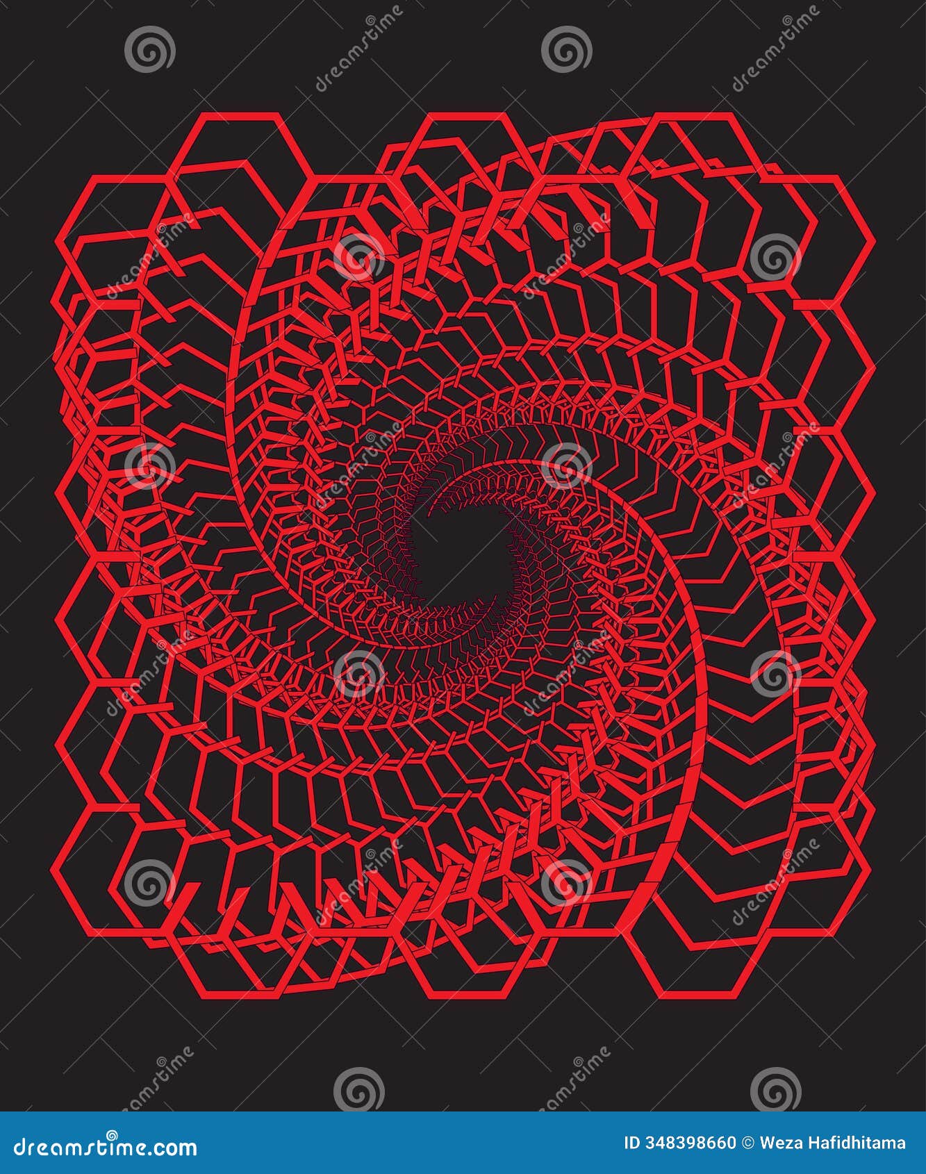 Red Spiral Web Design stock illustration. Illustration of print - 348398660
