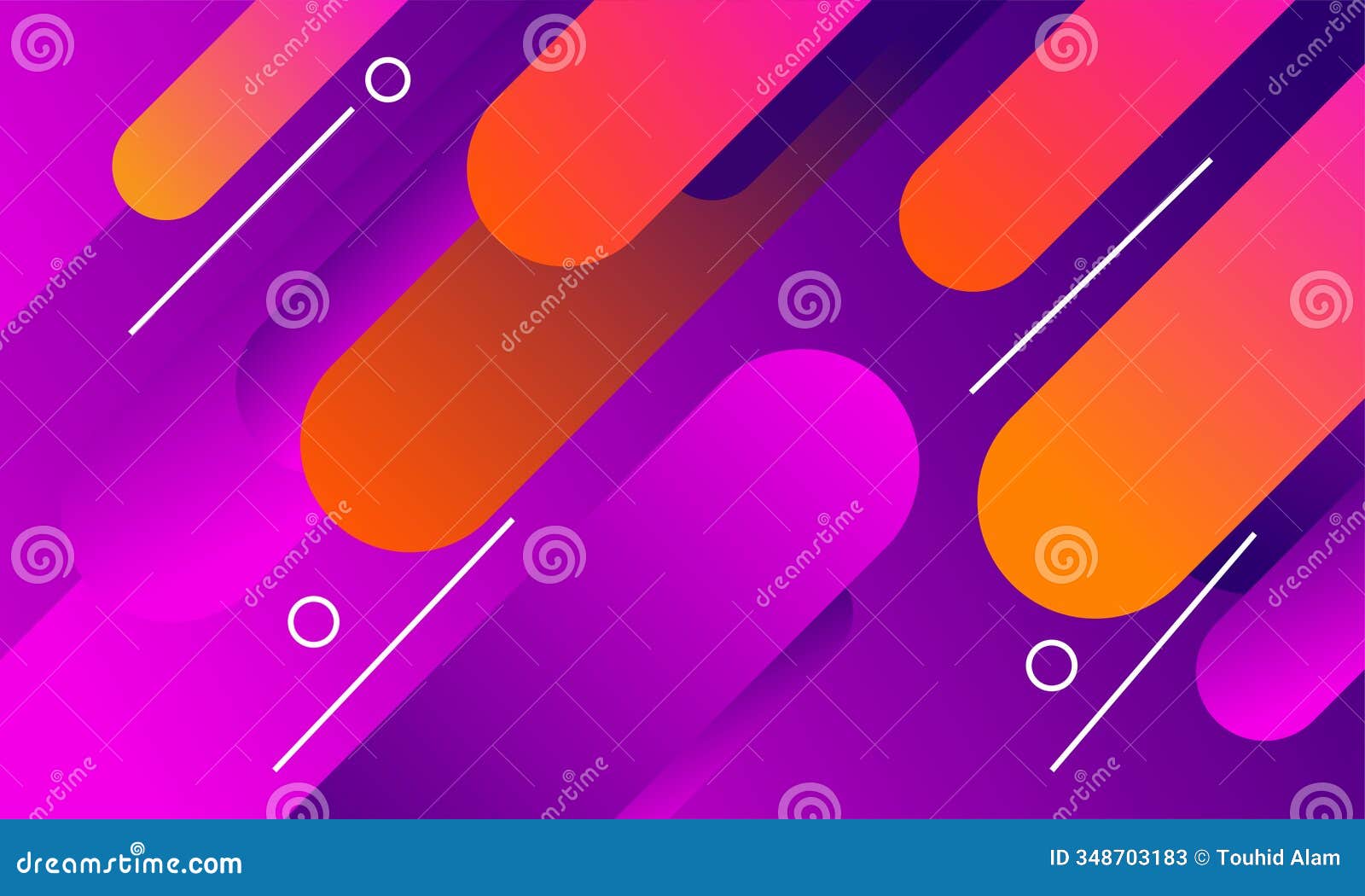 Orange and Ping Gradation, Colorful Background. Designs for Posters ...