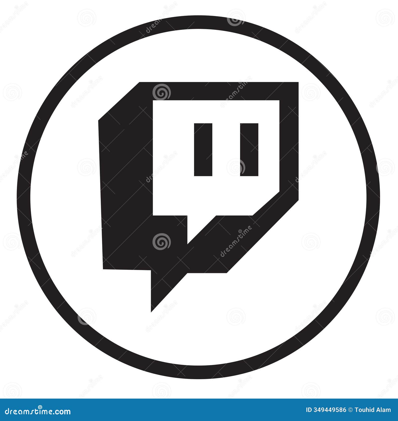 Twitch Icon Bundle, Twitch App Logo Vector, Editable SVG, PNG ...