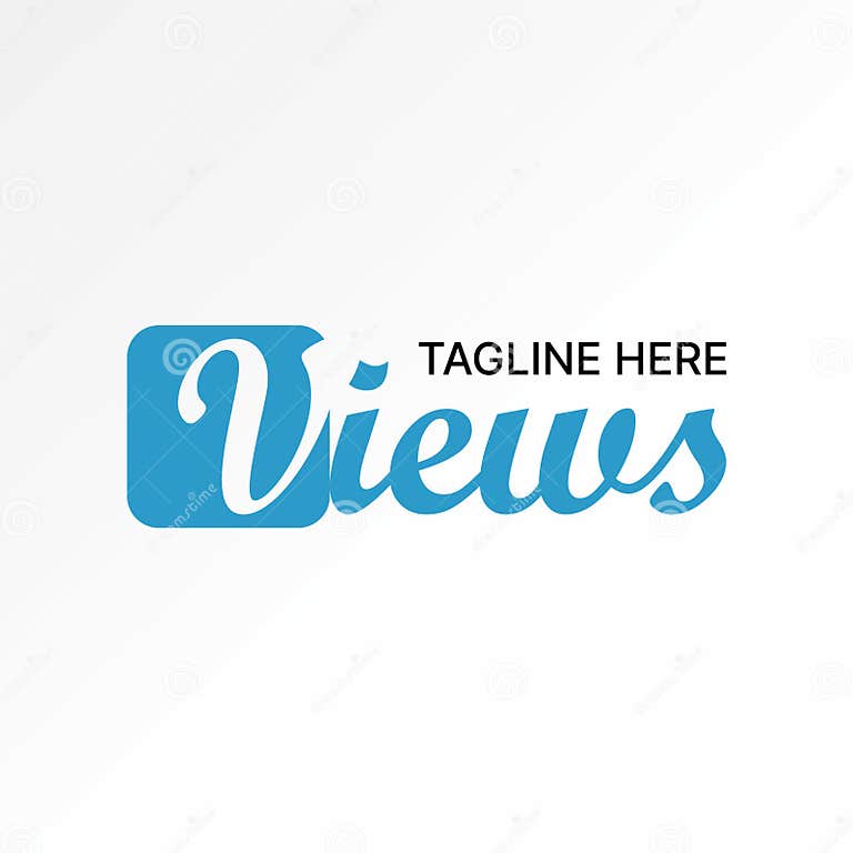 Text Word Views Block Negative Space Rest Monogram Hotel Travel ...