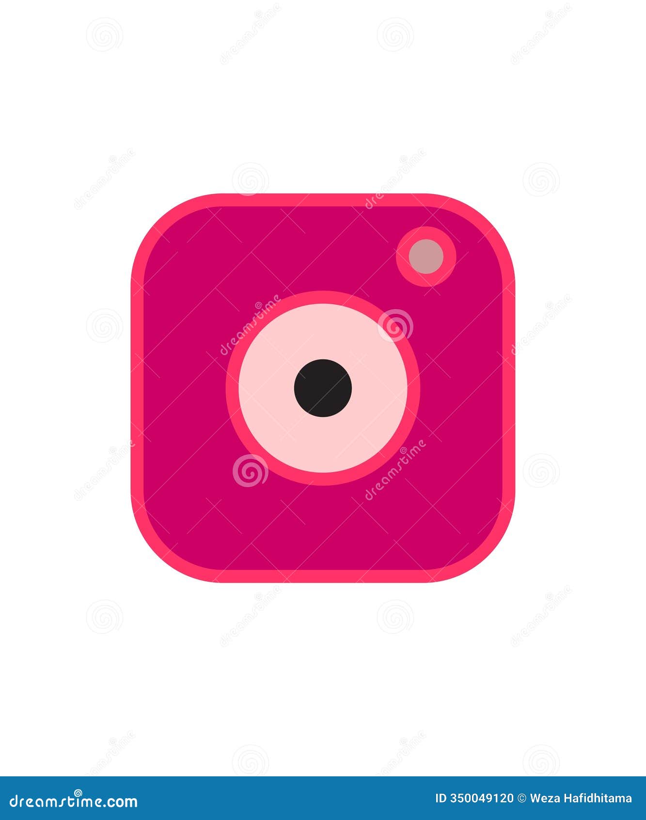 Camera Lens App Icon stock illustration. Illustration of camera - 350049120