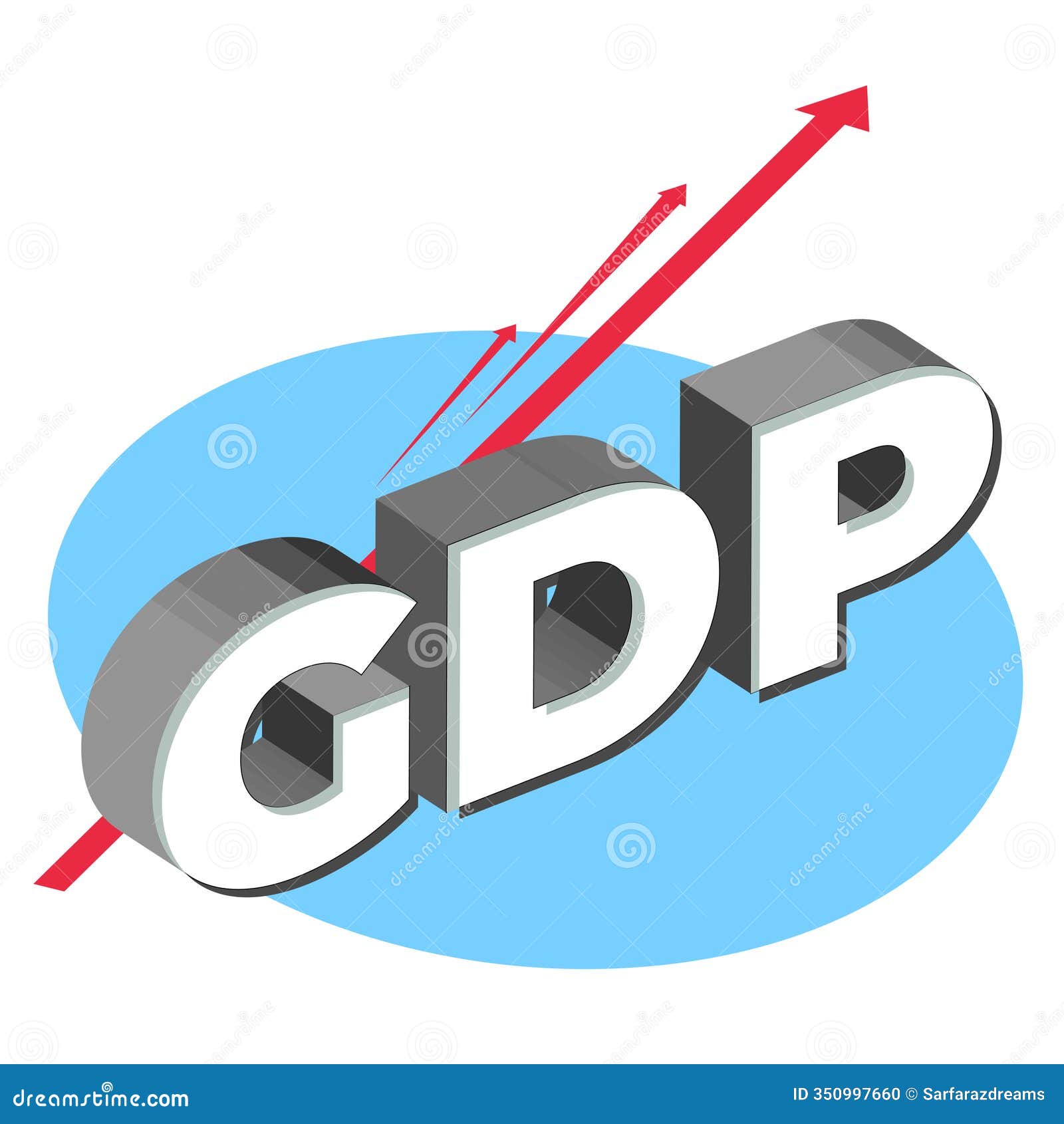 Gross Domestic Product Per Capita, GDP Showing Growth Stock ...