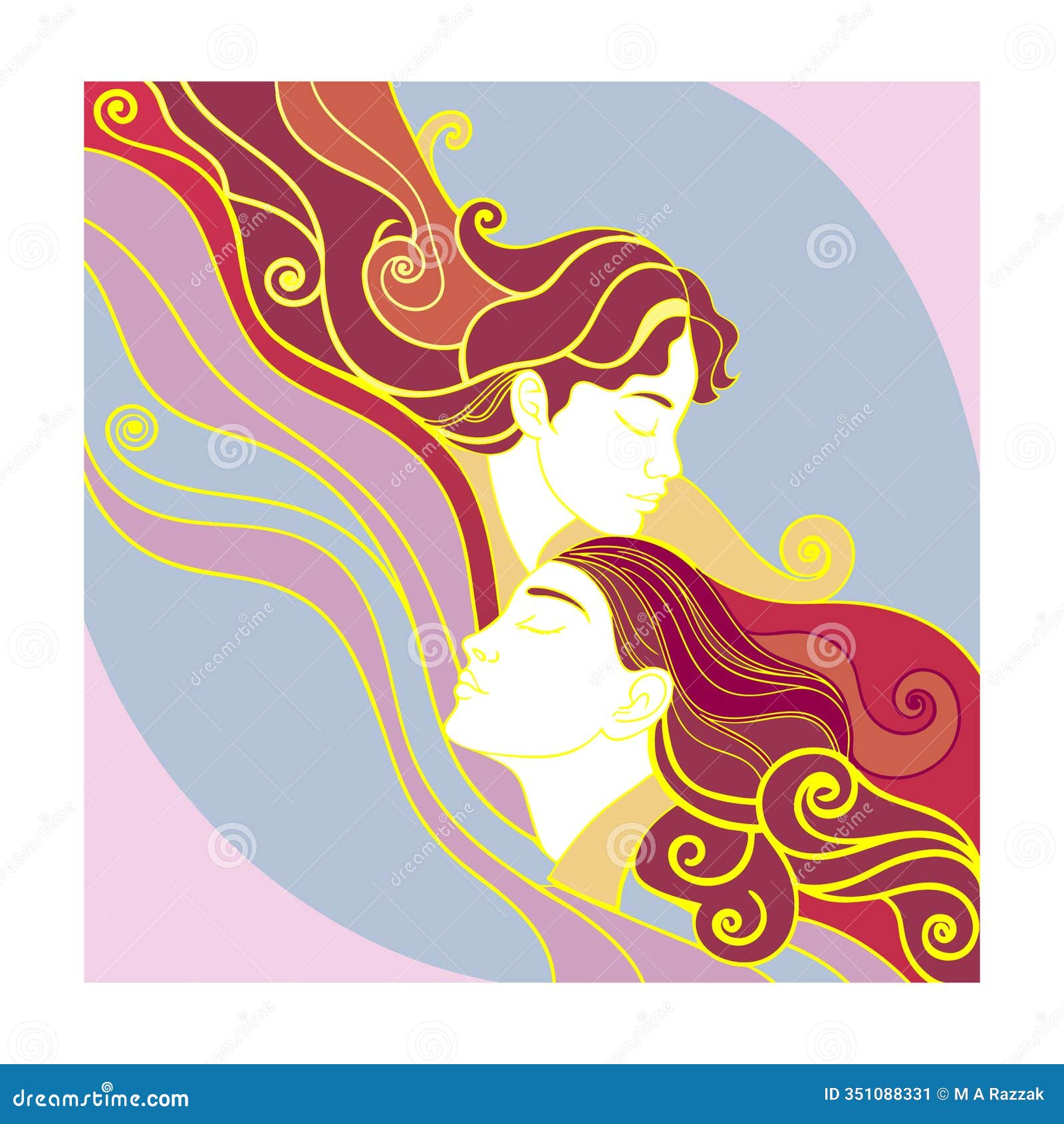 A Vibrant and Expressive Abstract Painting that Encapsulates the ...