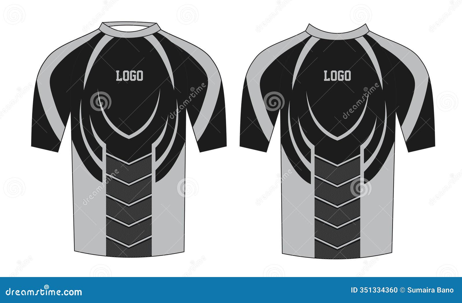 Compression Uniform Mock Up Illustration Vector Stock Illustration ...