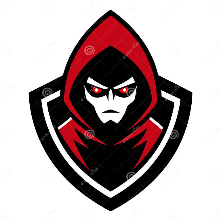 Hacking Mascot Logo Cybersecurity and Tech Themed Design for Digital ...
