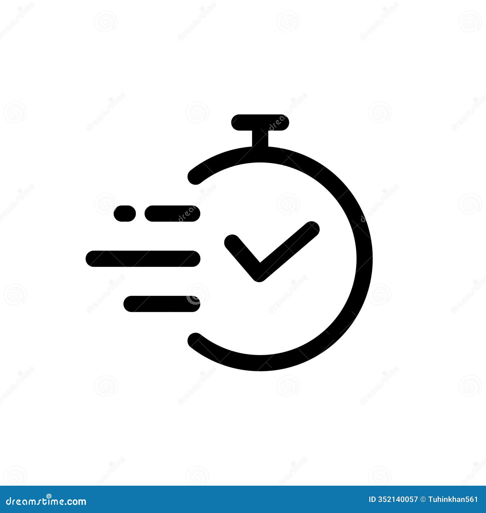 Time Icon Design. Fast Time Vector Icon. Deadline Icon. Task Time Icon ...