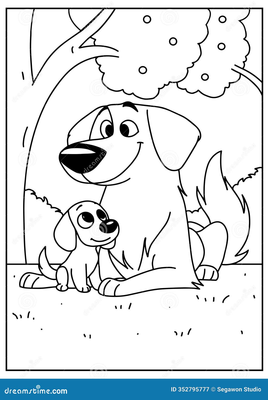 Shady Tree Icon Vector Royalty-Free Cartoon | CartoonDealer.com #295899872