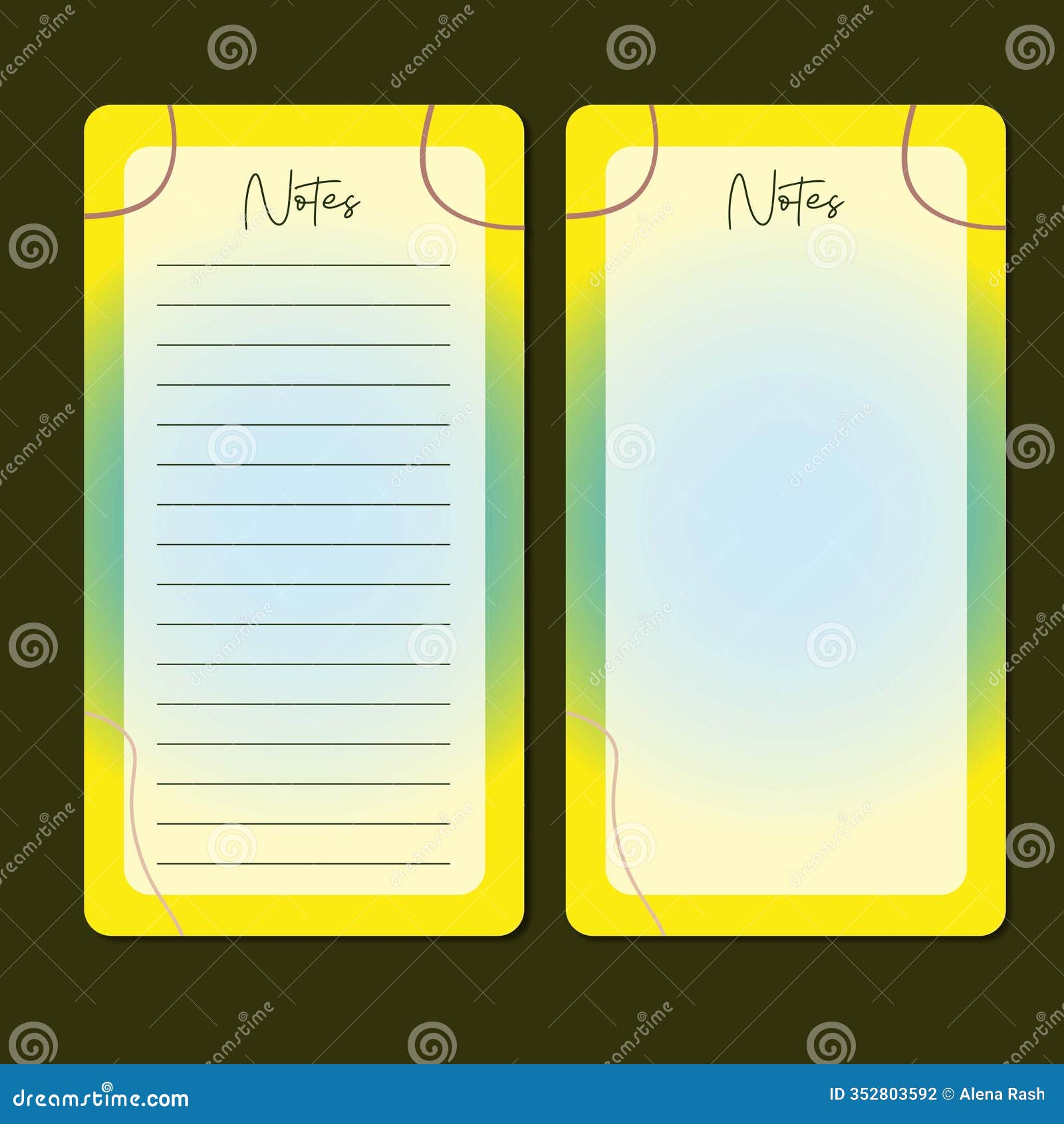 Seamless Pattern Eps Ai Png Jpeg Note Notepad Stock Illustration ...