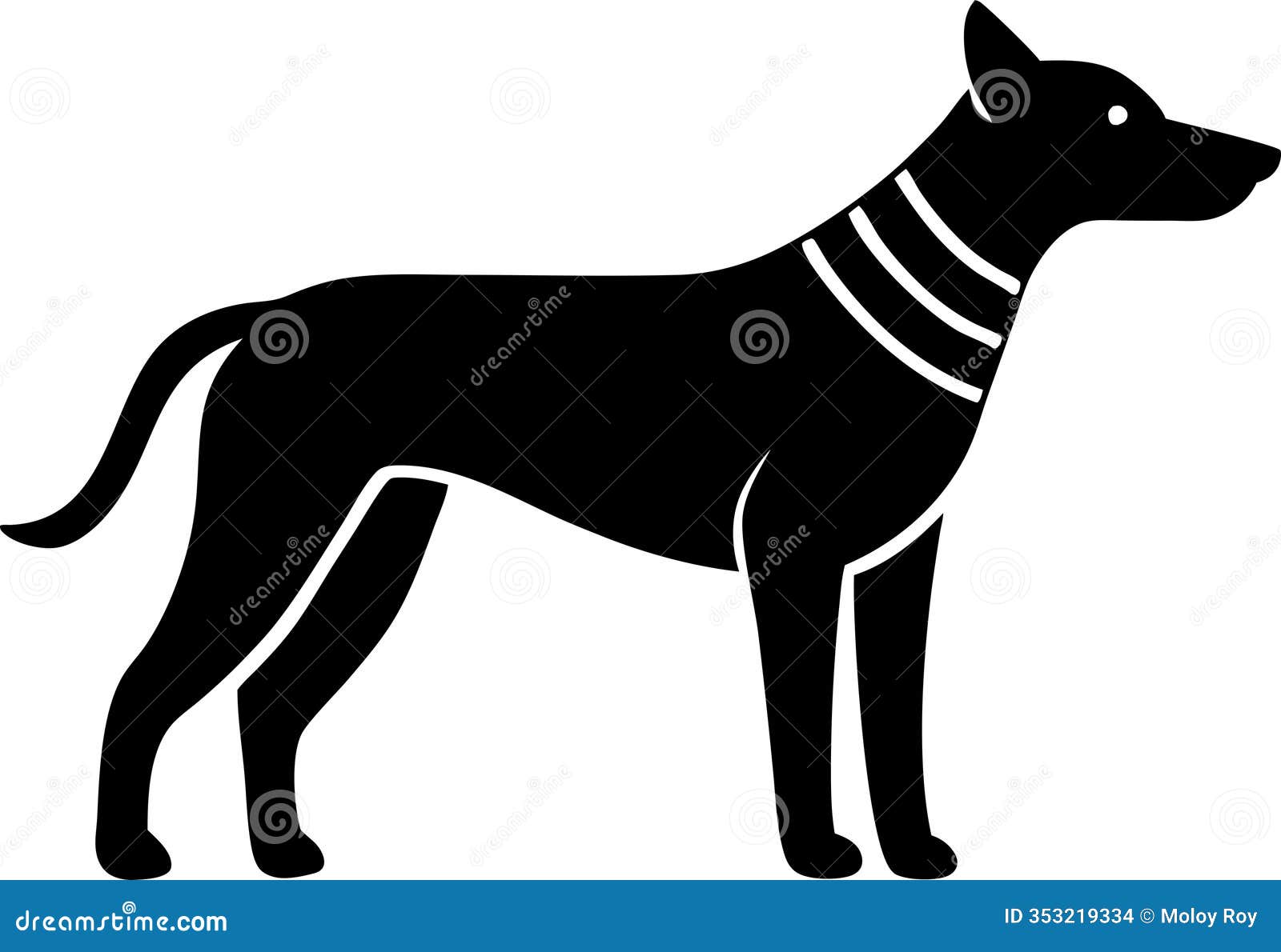 Dog- design ! stock illustration. Illustration of animal - 353219334