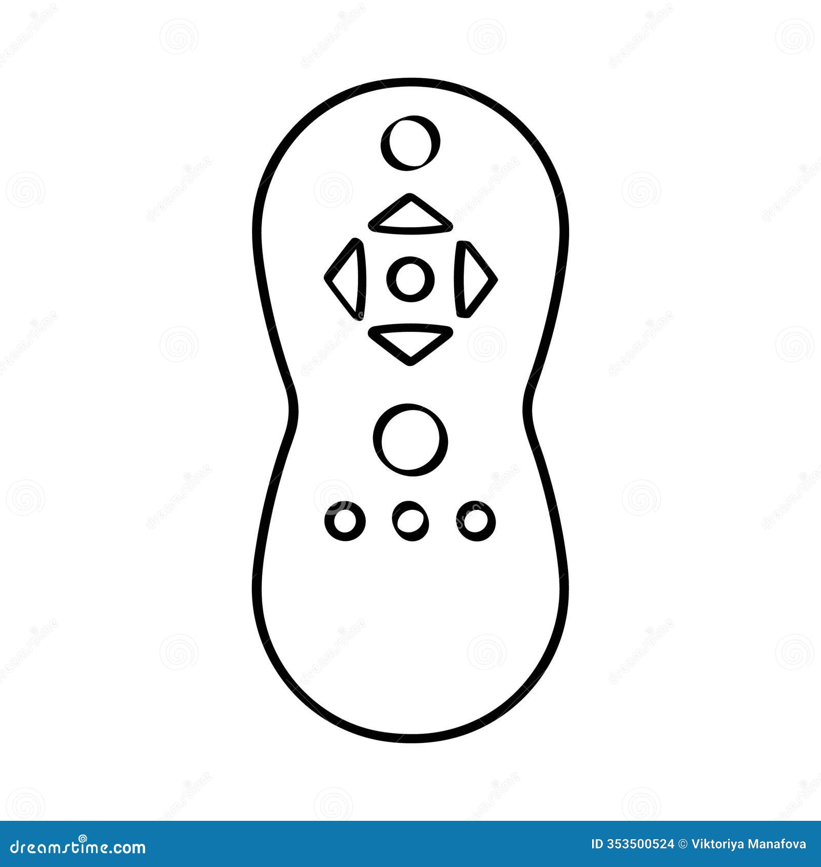 Remote control icon stock illustration. Illustration of infrared ...