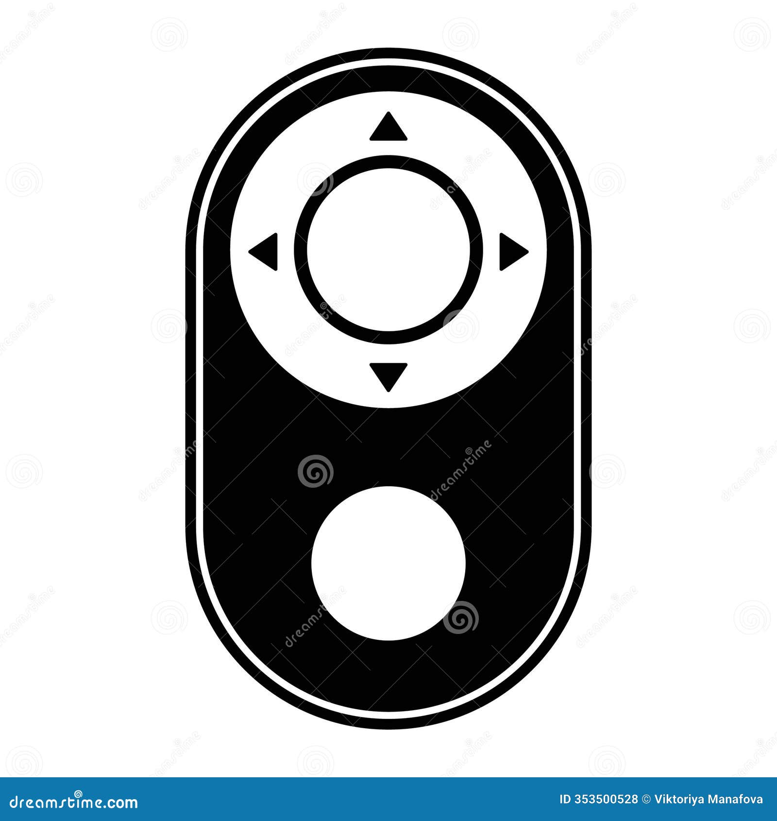 Remote control icon stock illustration. Illustration of television ...