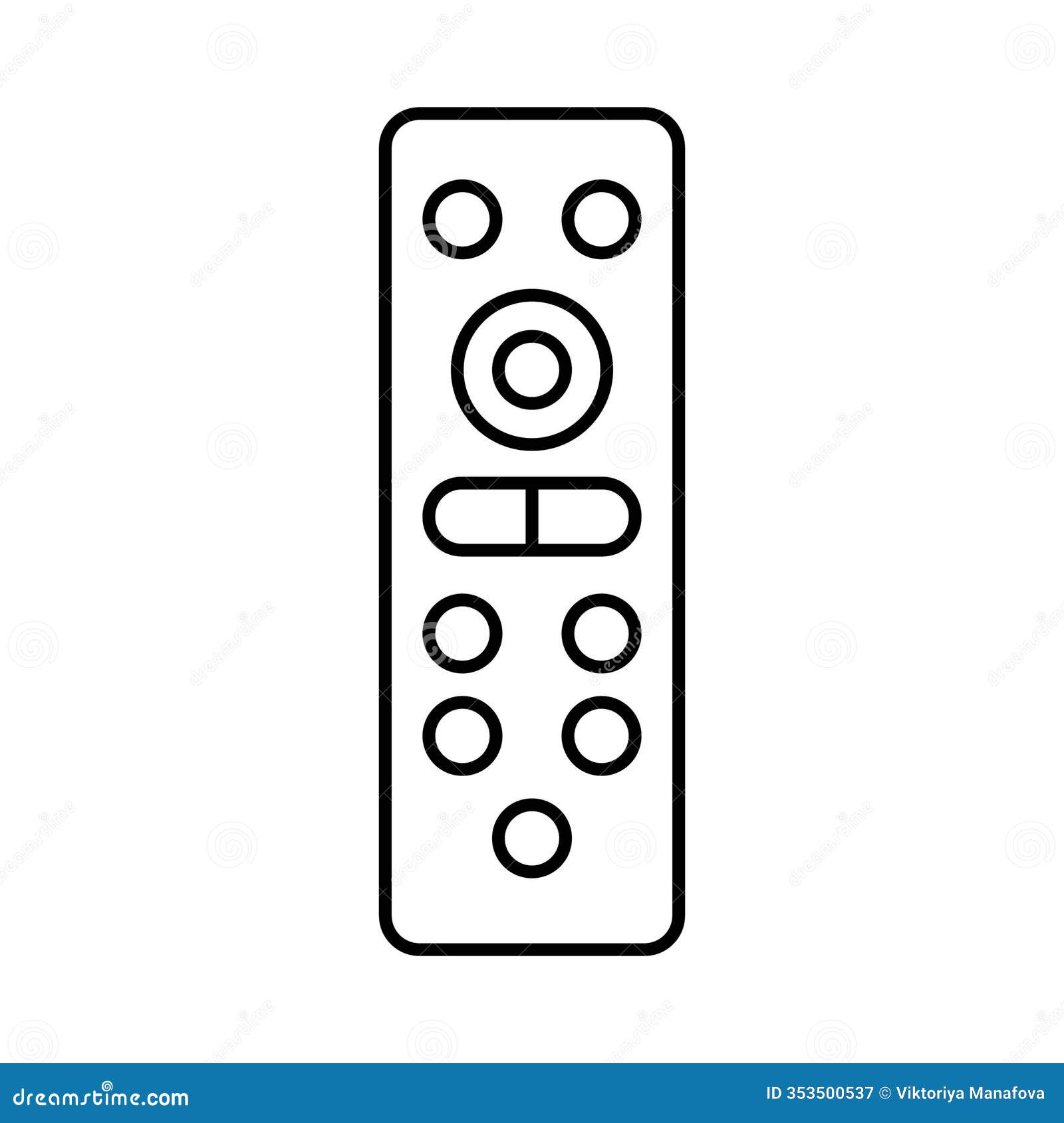 Remote control icon stock illustration. Illustration of undefined ...