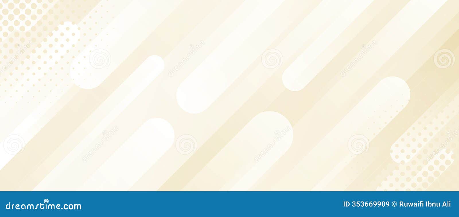 Beige Abstract Dynamic Banner Background with Halftones. Gradient ...