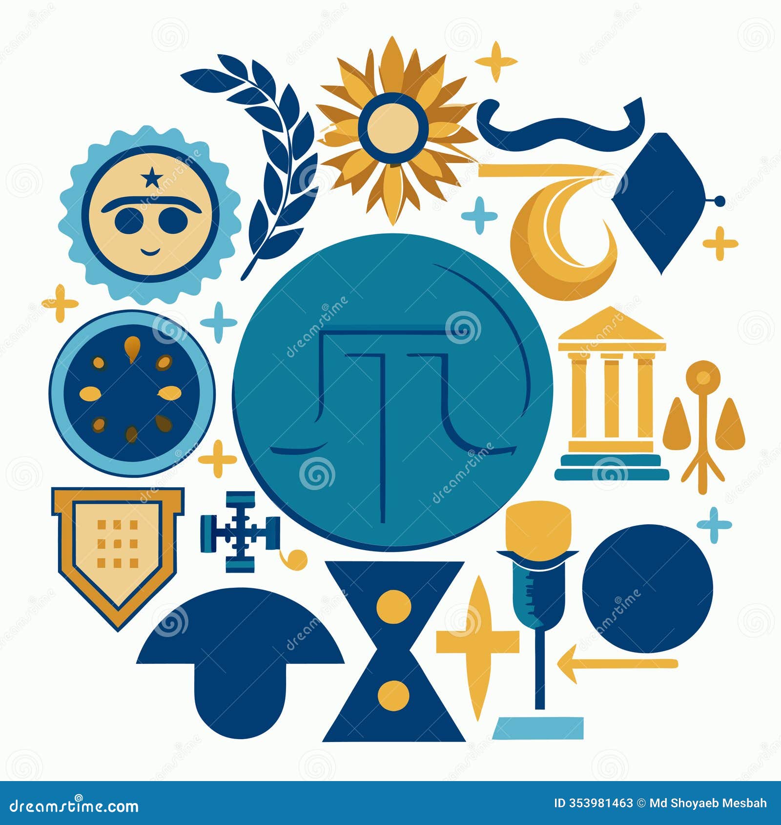 Greek Signs and Symbols Tattoo Different Greek Letter Stock ...