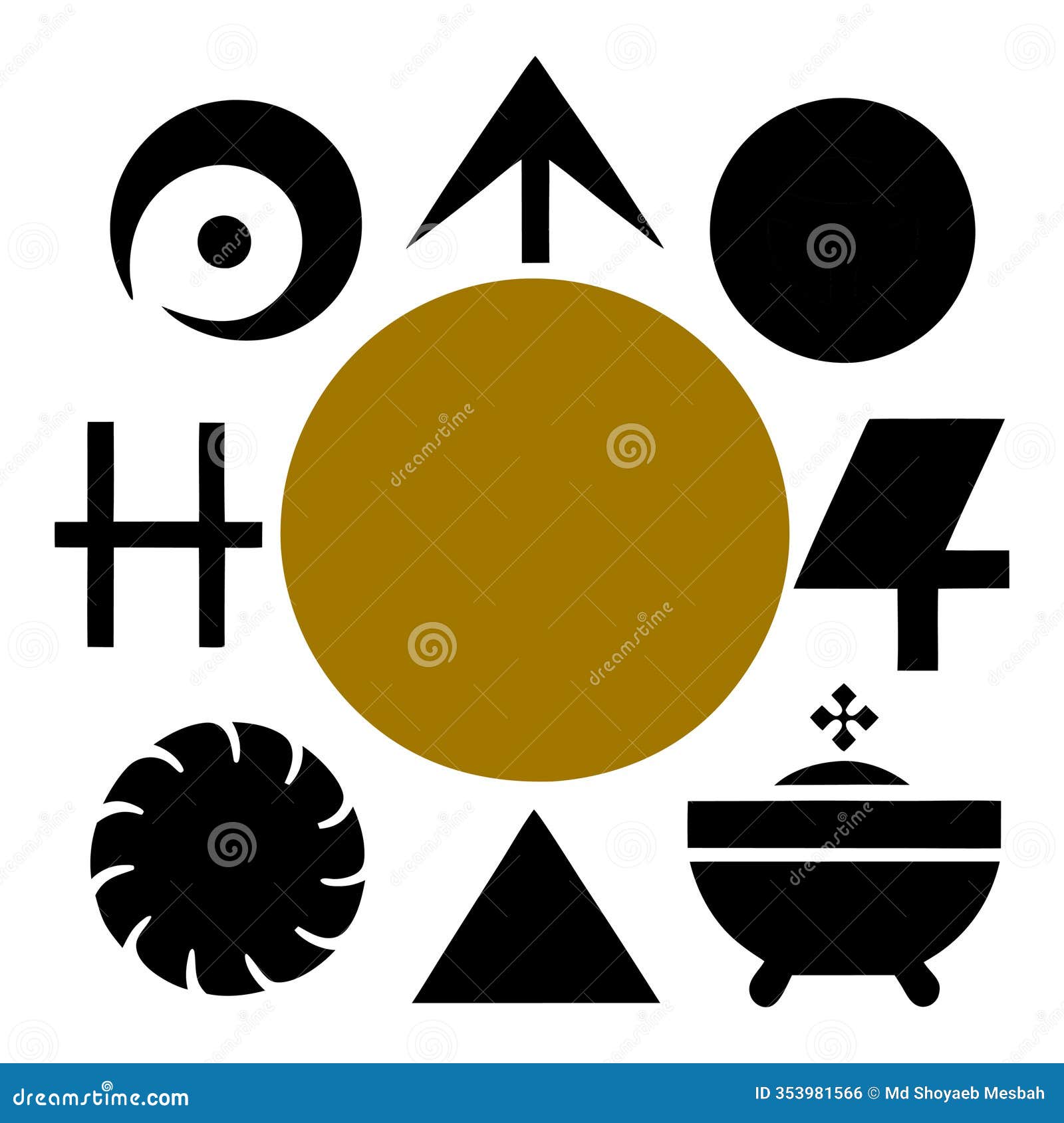 Greek Signs and Symbols Tattoo Different Greek Letter Stock ...