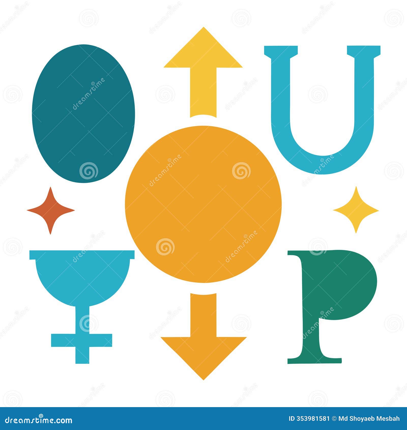 Greek Signs and Symbols Tattoo Different Greek Letter Stock ...