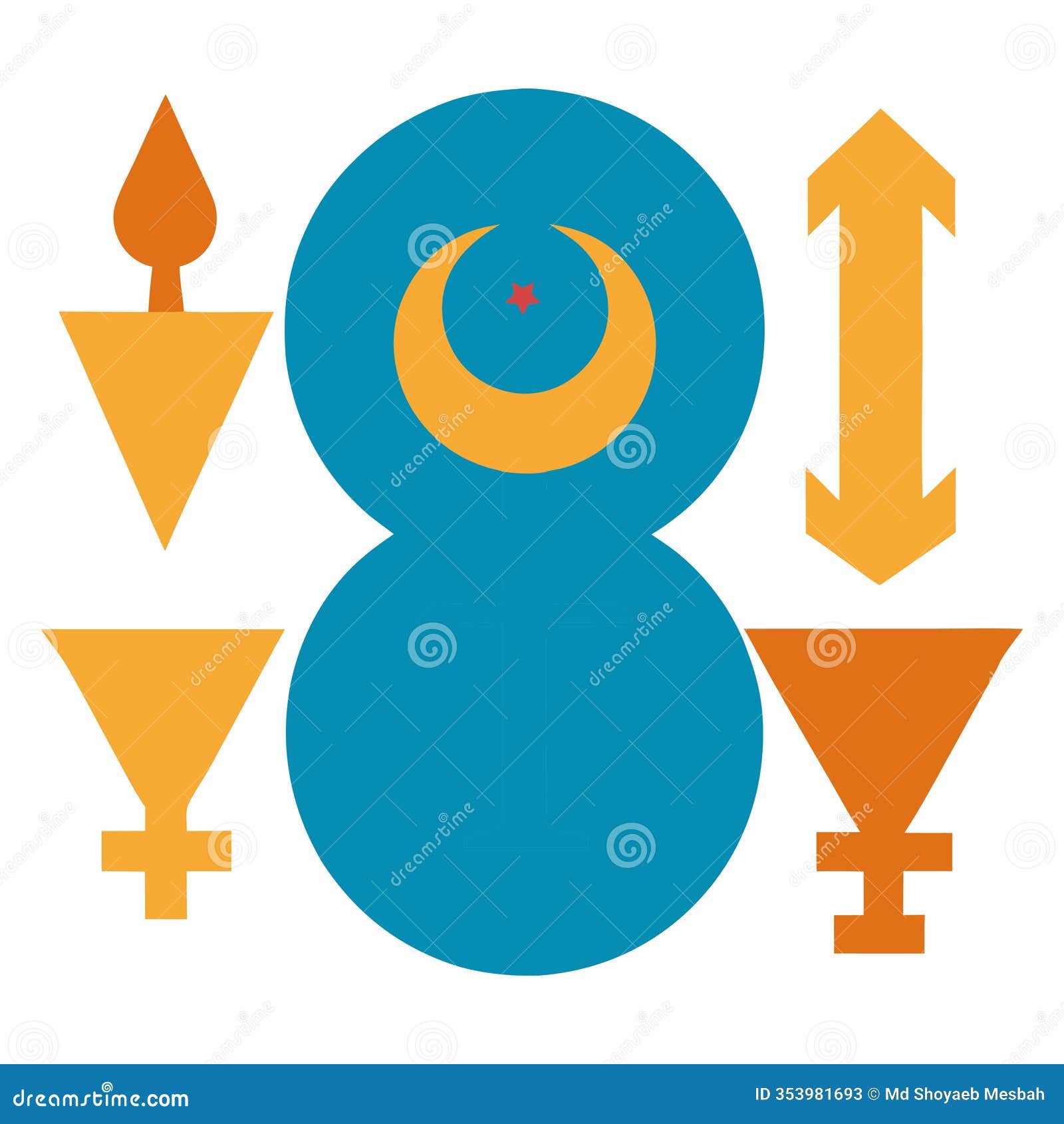 Greek Signs and Symbols Tattoo Different Greek Letter Stock ...