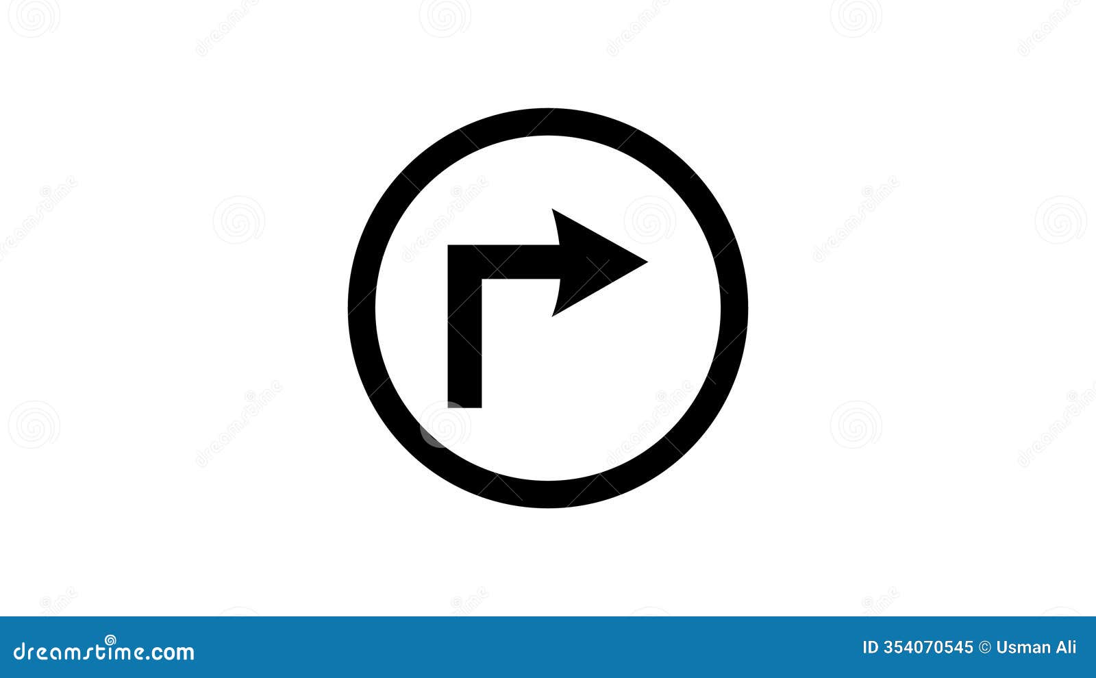 180 Turn Arrow Isometric Icon. 3d Line Art Technical Drawing. Editable ...