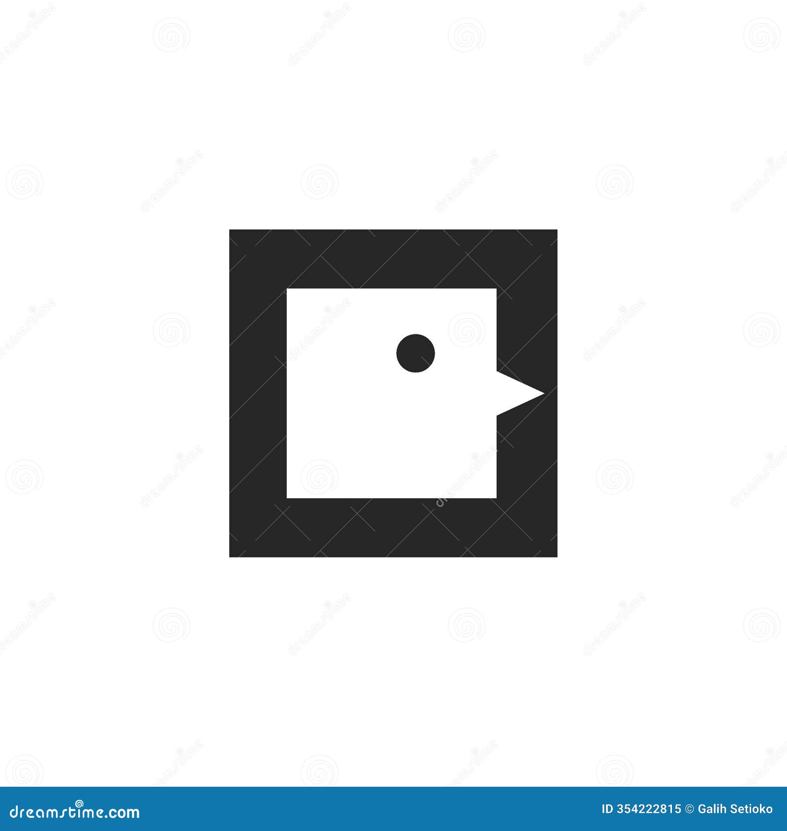 Square Bird Warning Icon Vector Collage | CartoonDealer.com #179686362