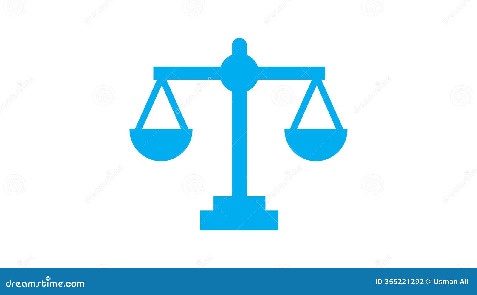 Balance scale icon stock illustration. Illustration of number - 355221292