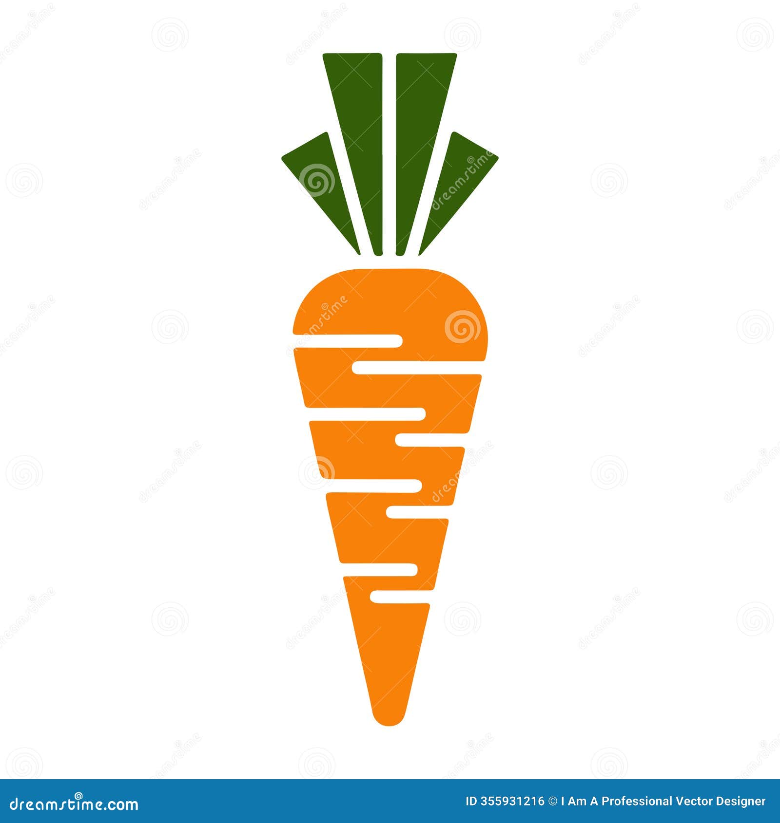 Carrot Flat Icon. Vegetable Sign. Graph Symbol for Cooking Web Site and ...