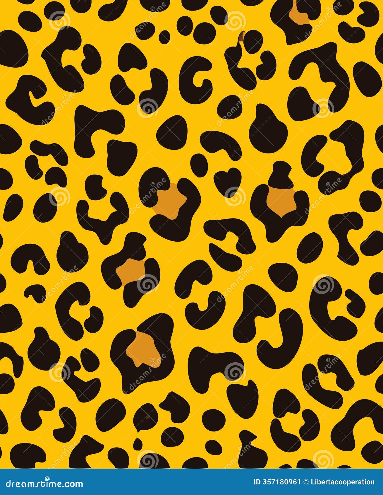 Vibrant Leopard Print Pattern - Seamless Wild Animal Texture Stock ...