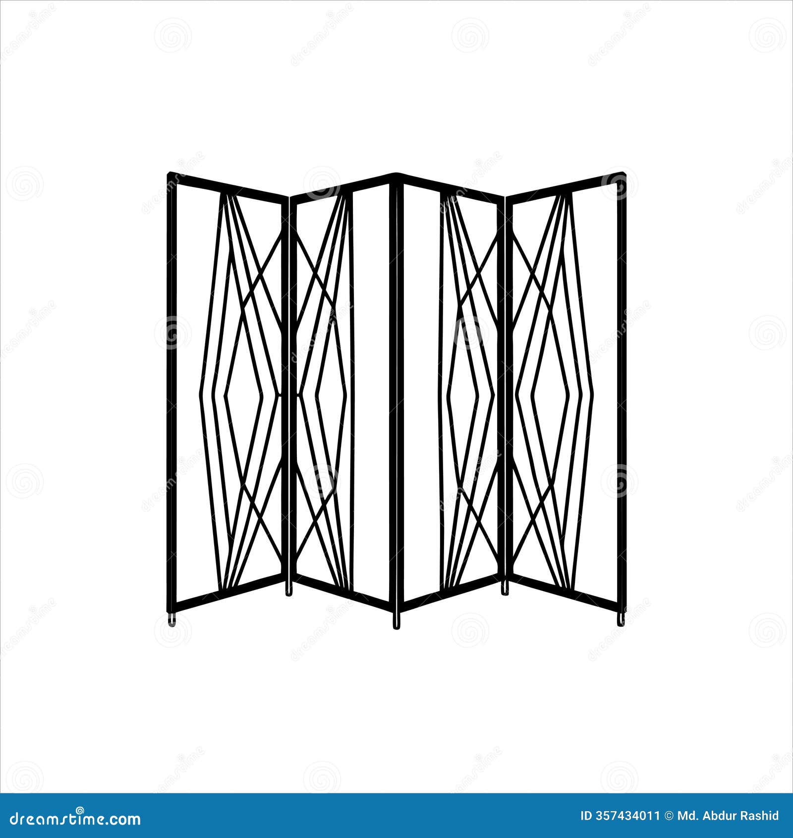 Minimalist Room Divider Artwork in Vector Format Stock Vector ...