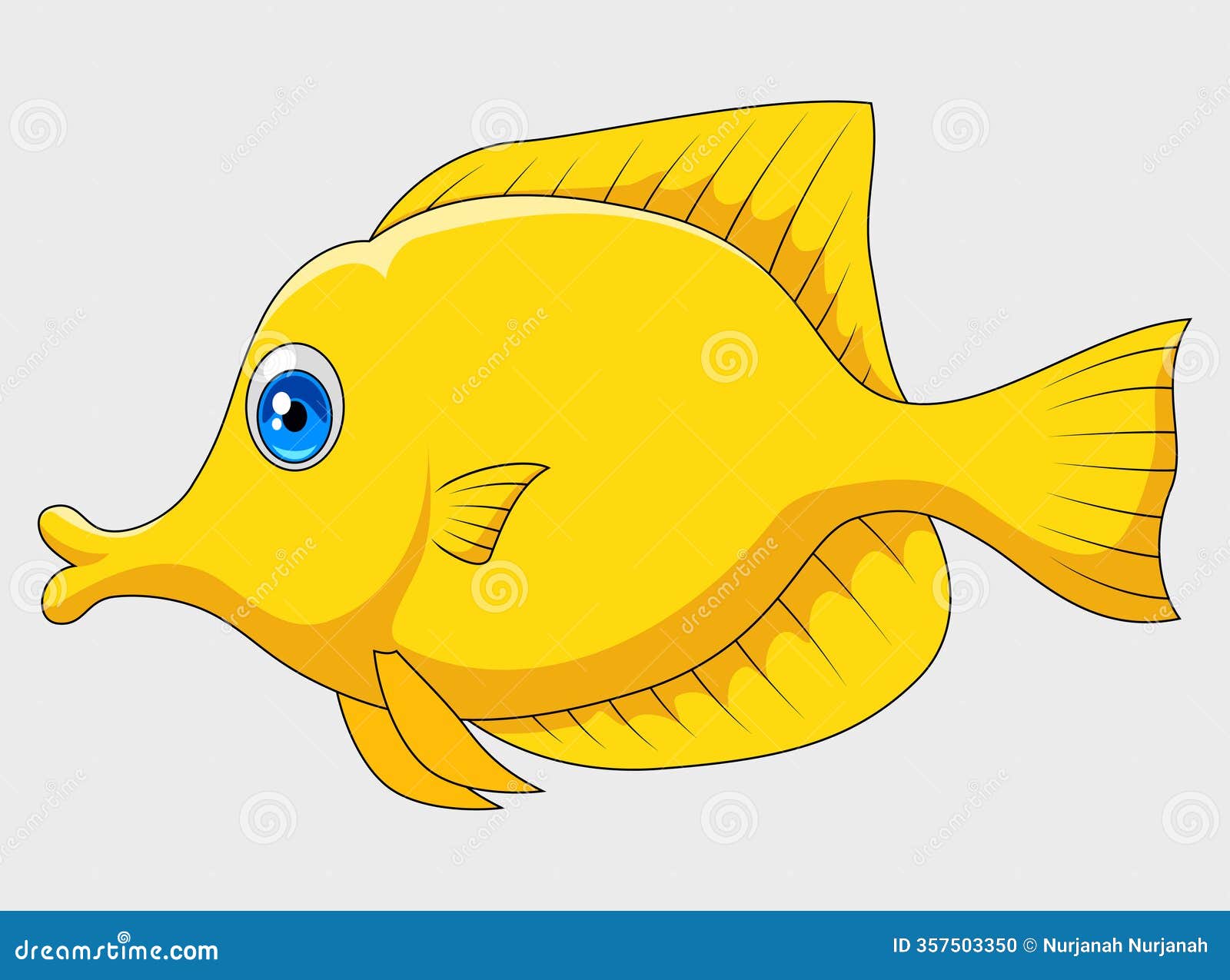 Yellow Tang, Zebrasoma Flavescens, Also Known As The Lemon Sailfin ...