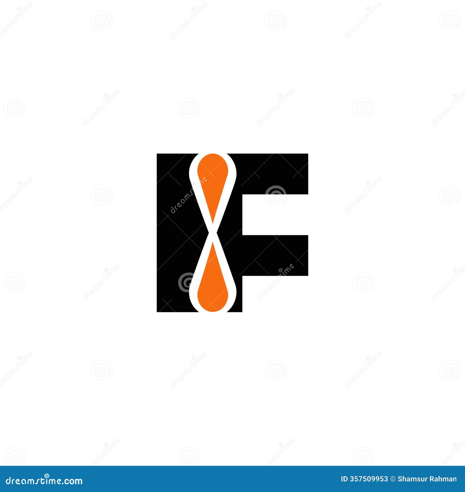 Alphabet Initials Logo IF, FI, I and F Stock Vector - Illustration of ...