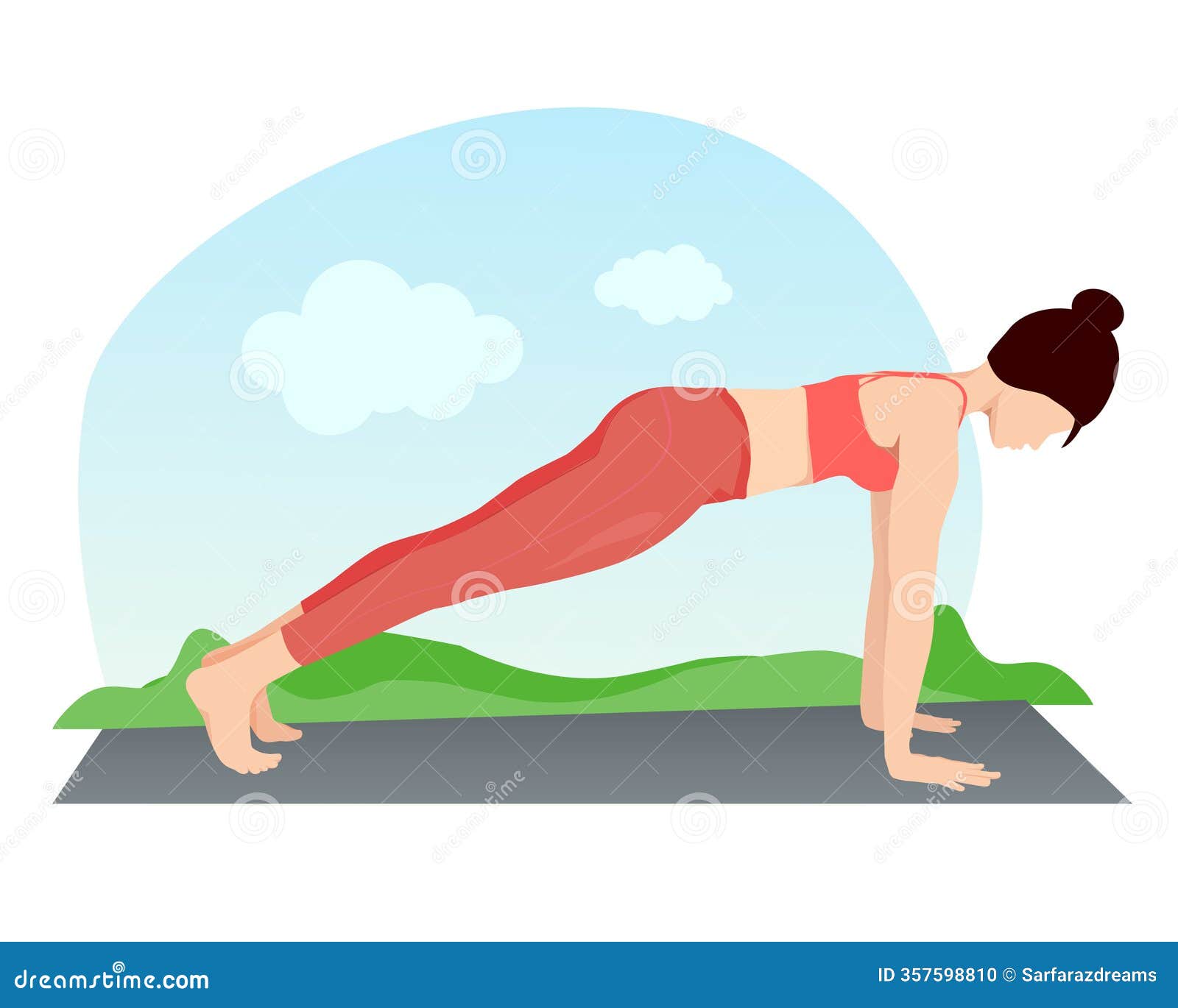 Endurance Builds Character Lettering Vector Design | CartoonDealer.com ...