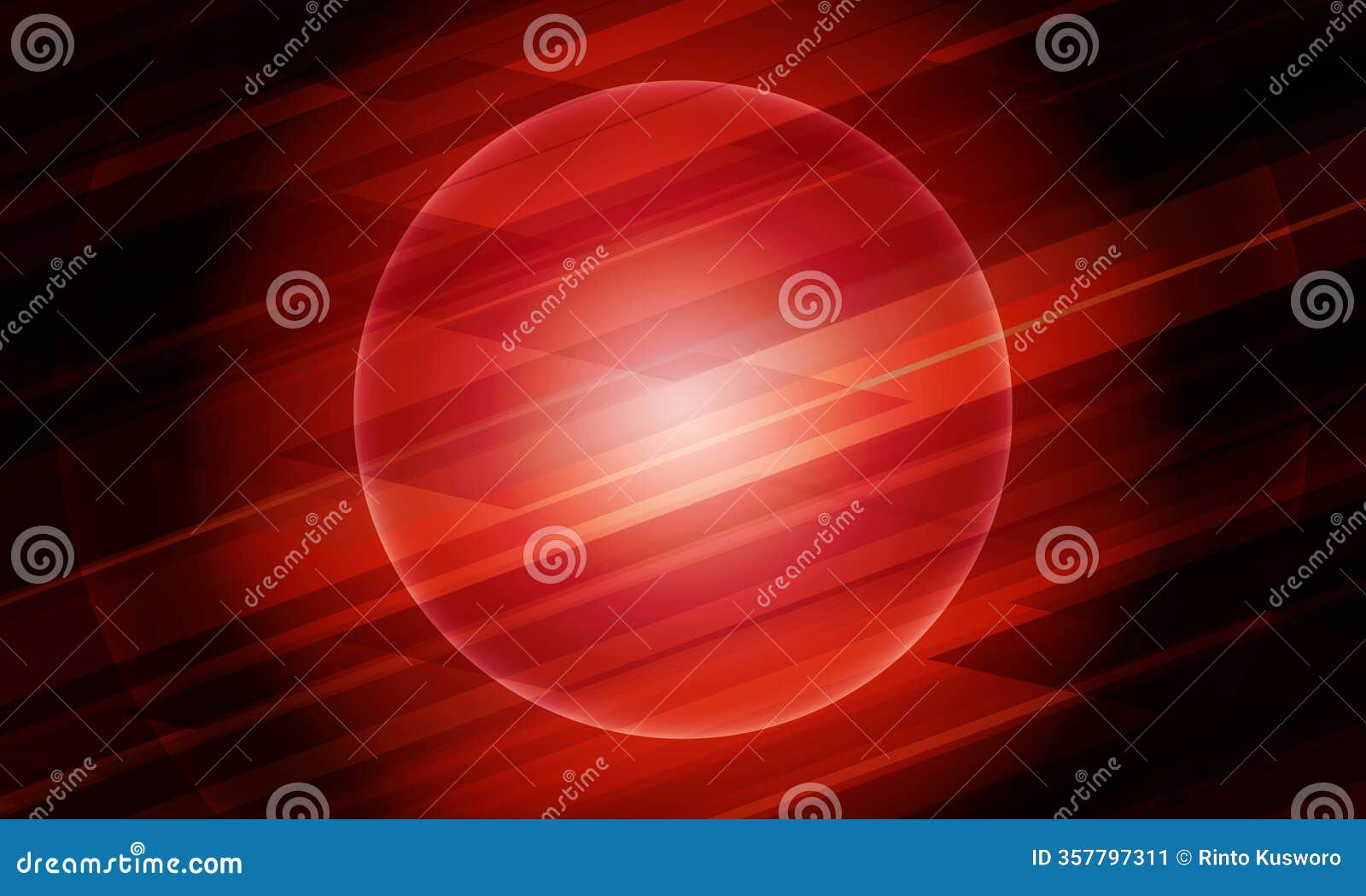 Abstract Dark Red Background with Light Red Circle. Stock Illustration ...