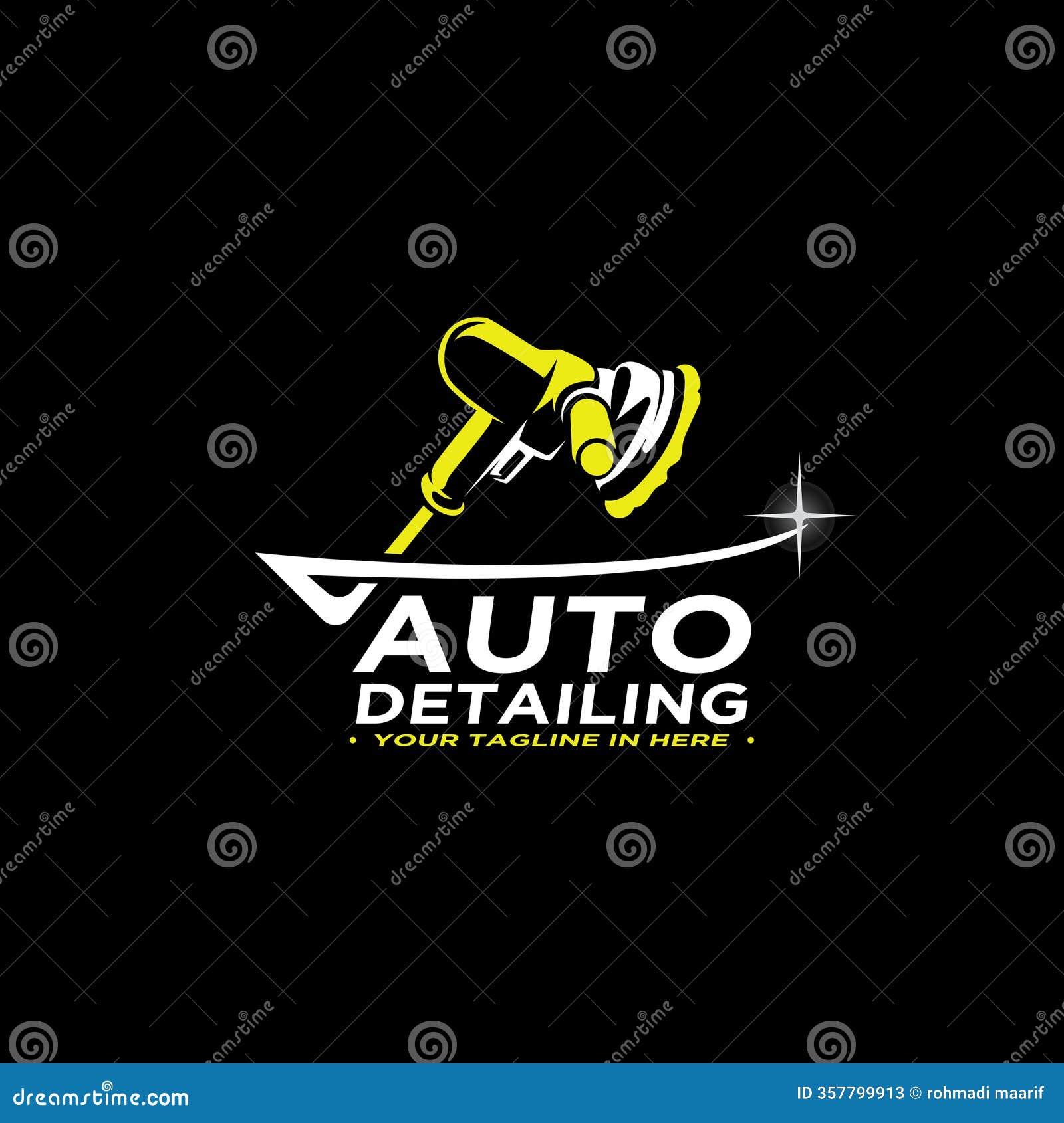 Modern Creative Car Detailing Logo Stock Image - Image of detailing ...