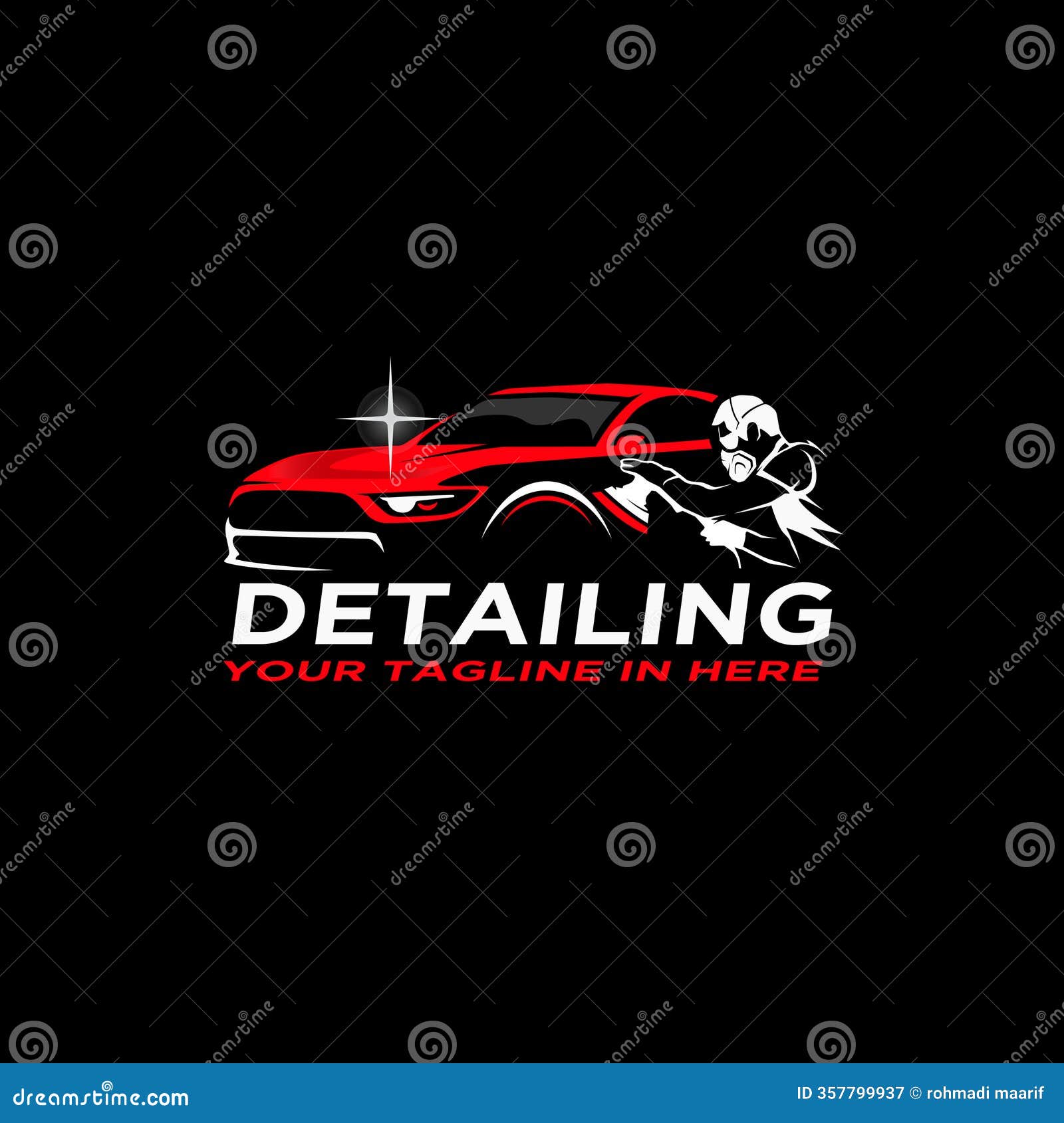 Creative Vector Graphic of Detailing Auto Body Logo Stock Illustration ...