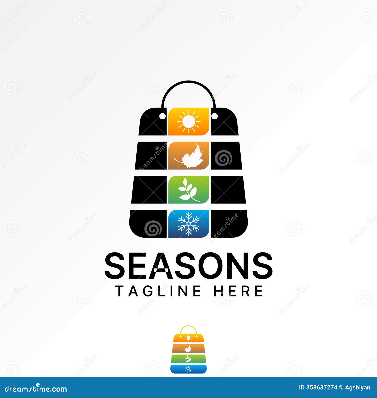 Logo Design Graphic Vector Stock Image Graphic Buy Store Shopping Bag ...