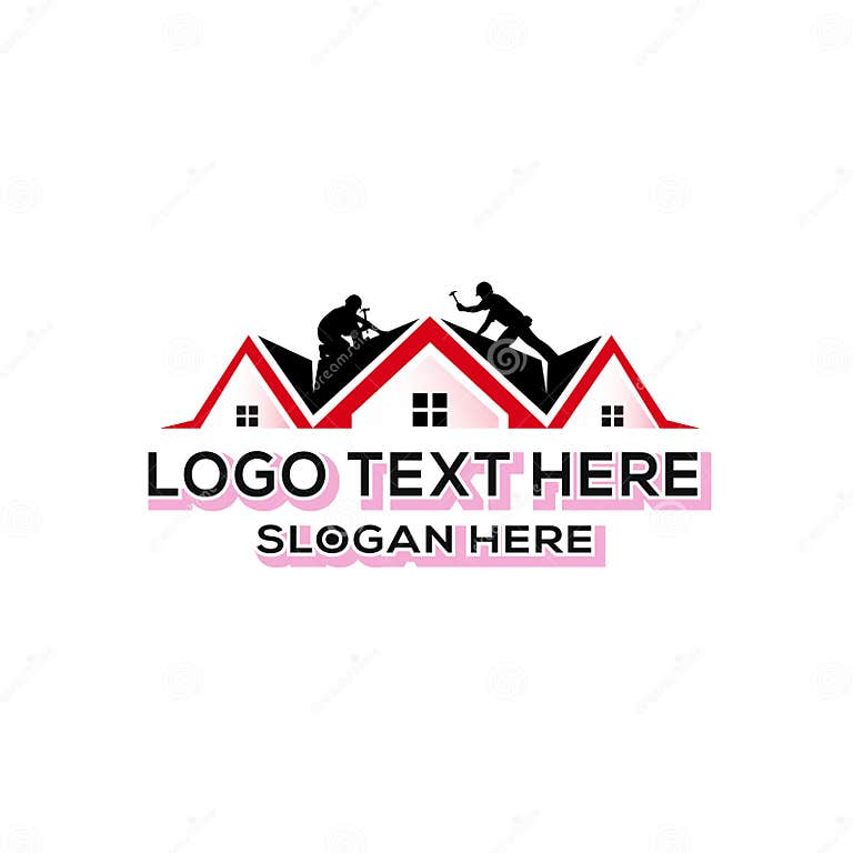 Creative Roofing Premium Logo Vector Stock Illustration - Illustration ...