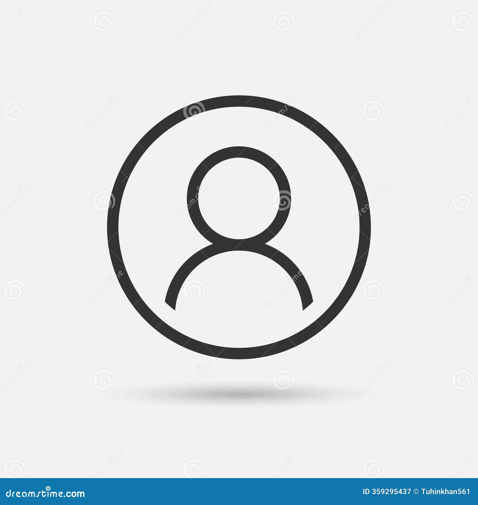 Person Login Secure Password Protection Lock Icon Simple Graphic ...