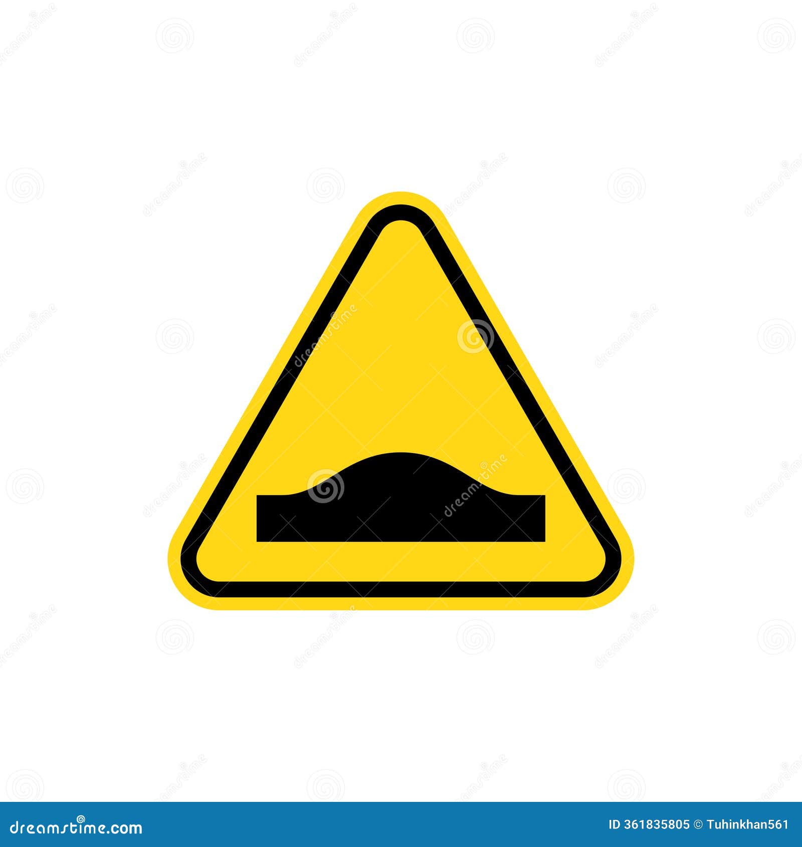 Caution Speed Ramps Ahead Warning Signs. Speed Bumps Ahead Warning Sign ...