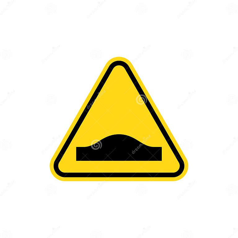 Caution Speed Ramps Ahead Warning Signs. Speed Bumps Ahead Warning Sign ...