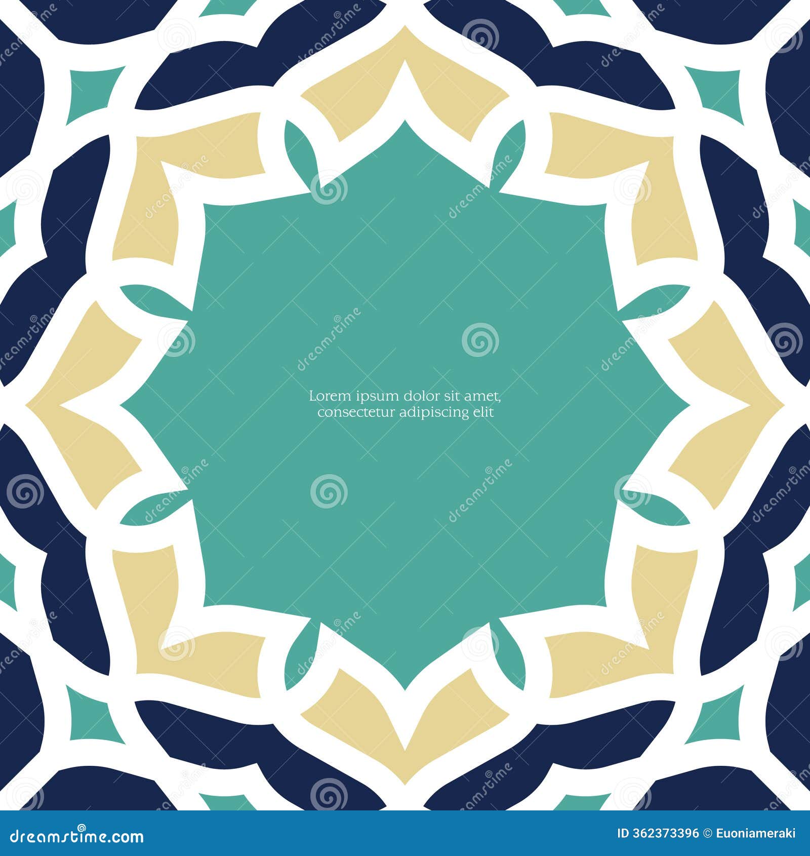 Classic Retro Vintage Tosca Tone Navy Colored Tiles for Background ...