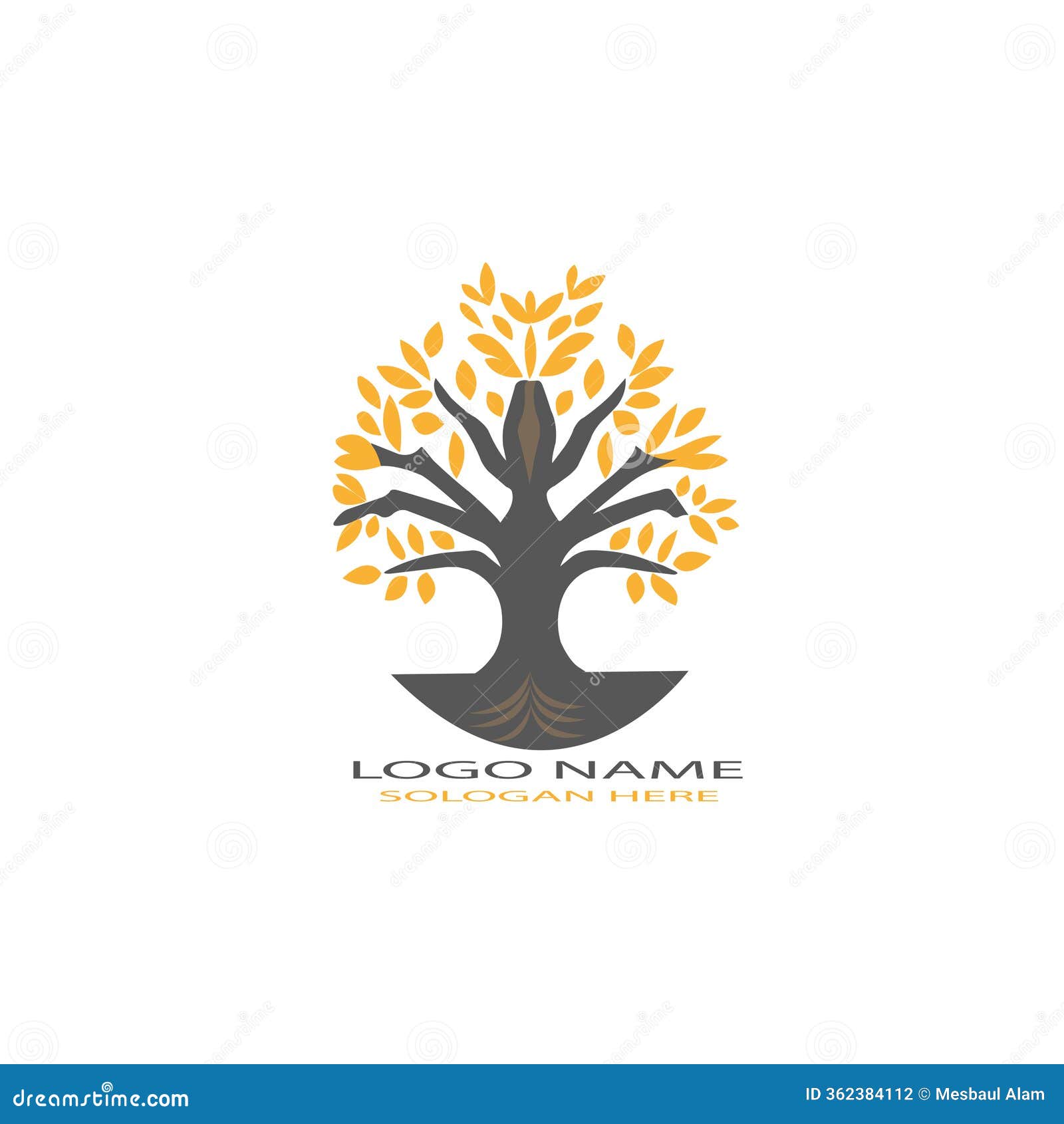 Tree logo icon vector . stock illustration. Illustration of hope ...