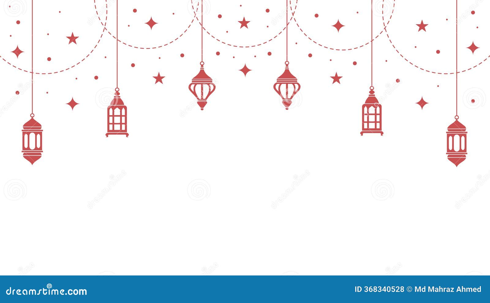 Red Lantern CNY Background Oval Frame. Vector Graphic Template For Your ...